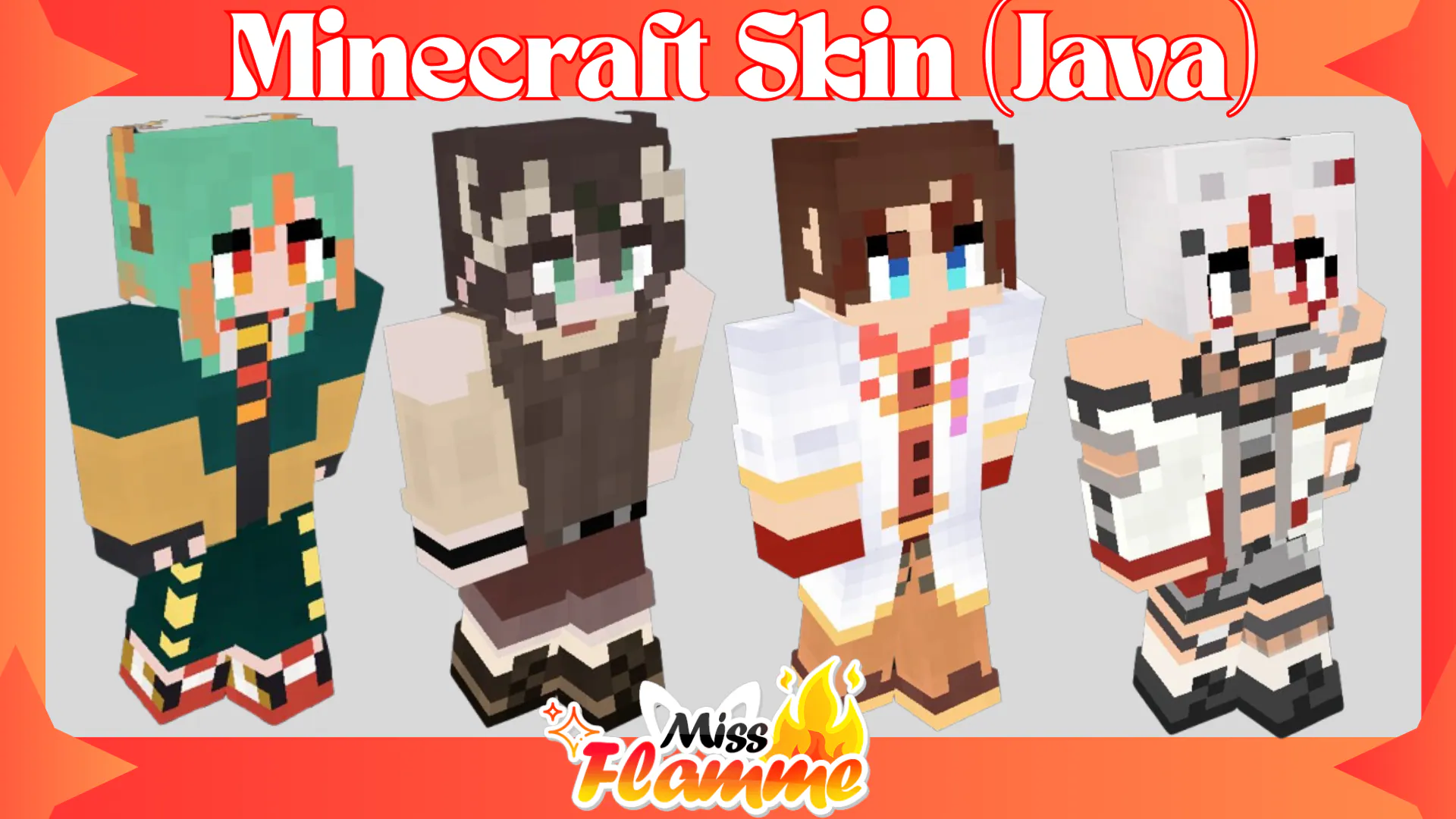 Minecraft Skin (Java Edition) by missflamme (@missflamme) | VGen