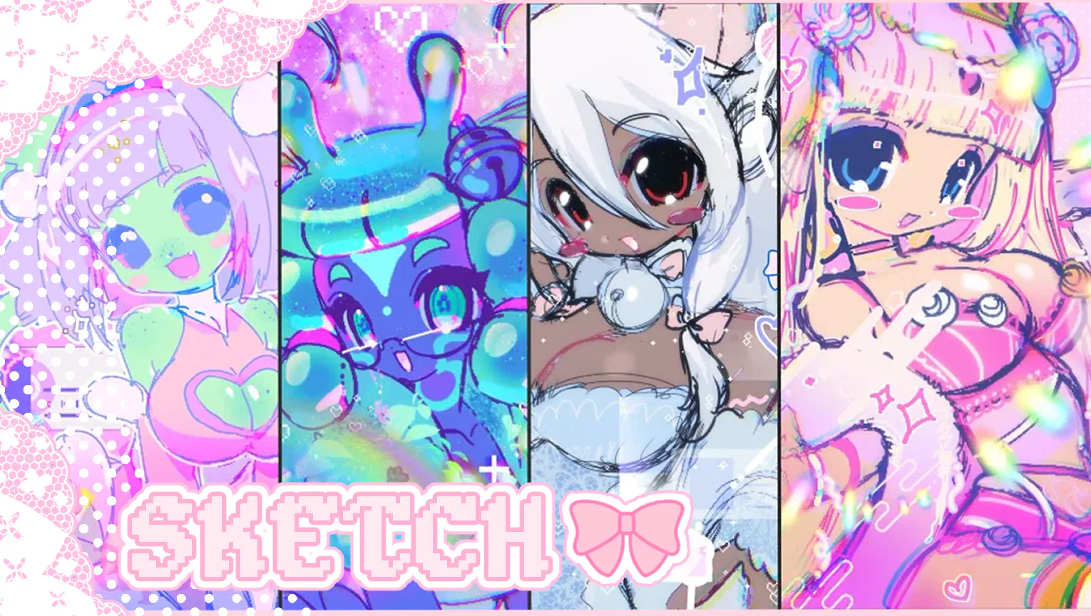 SKEB// Sketch by ୨୧YUNE (@pinkyune) | VGen