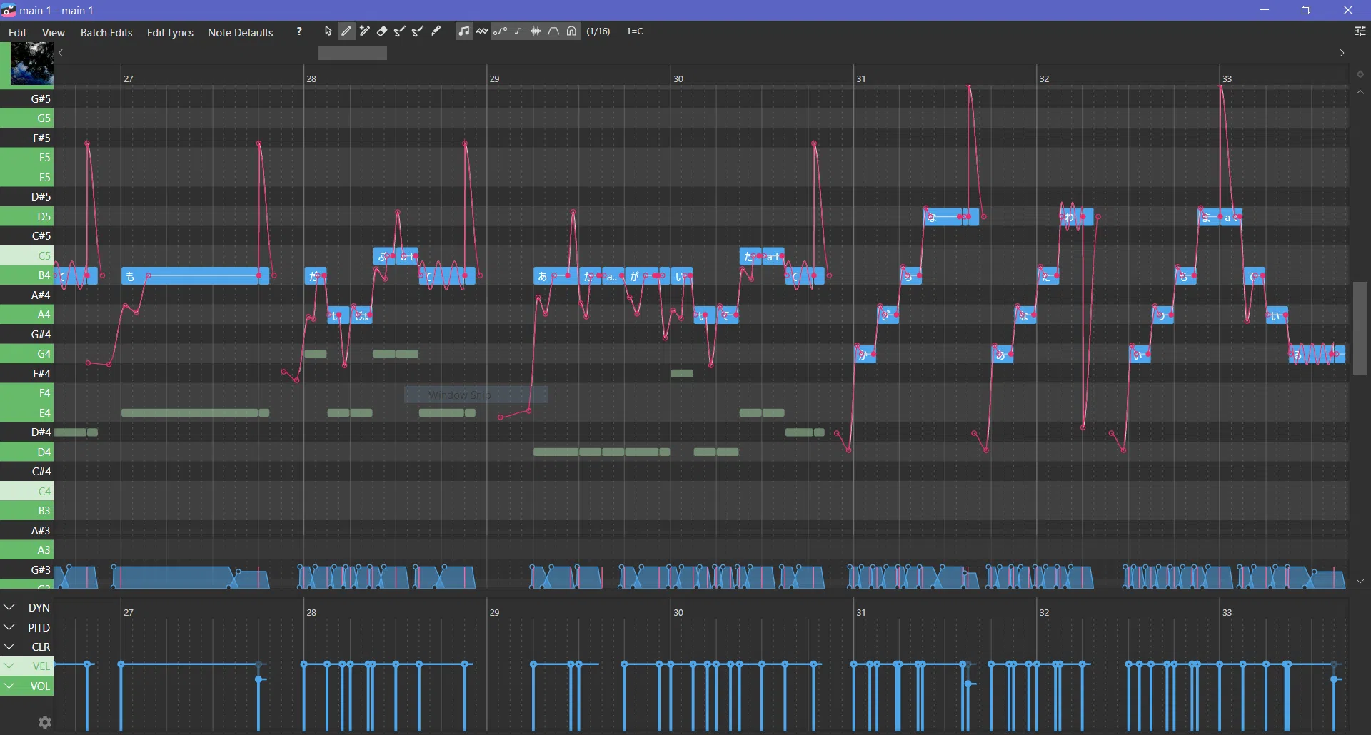 UTAU Tuning... in OpenUTAU by Liure (@liure) | VGen