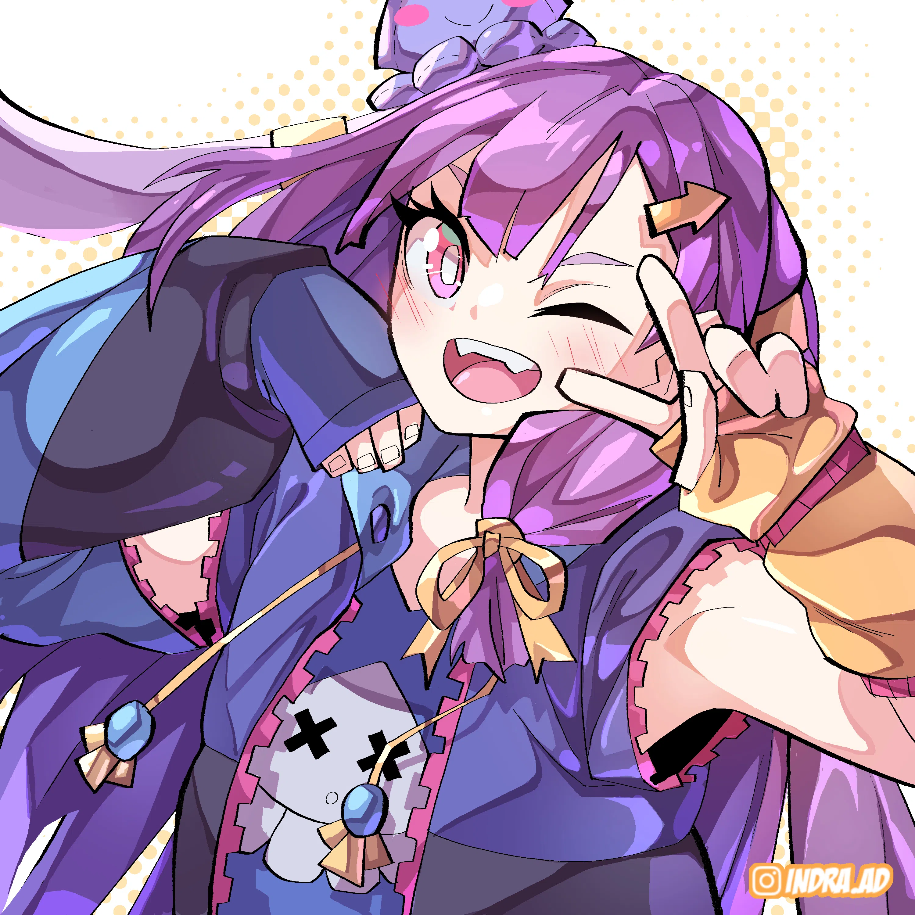 BUST UP CHARACTER ILLUSTRATION by indra.ad (@indra_ad) | VGen