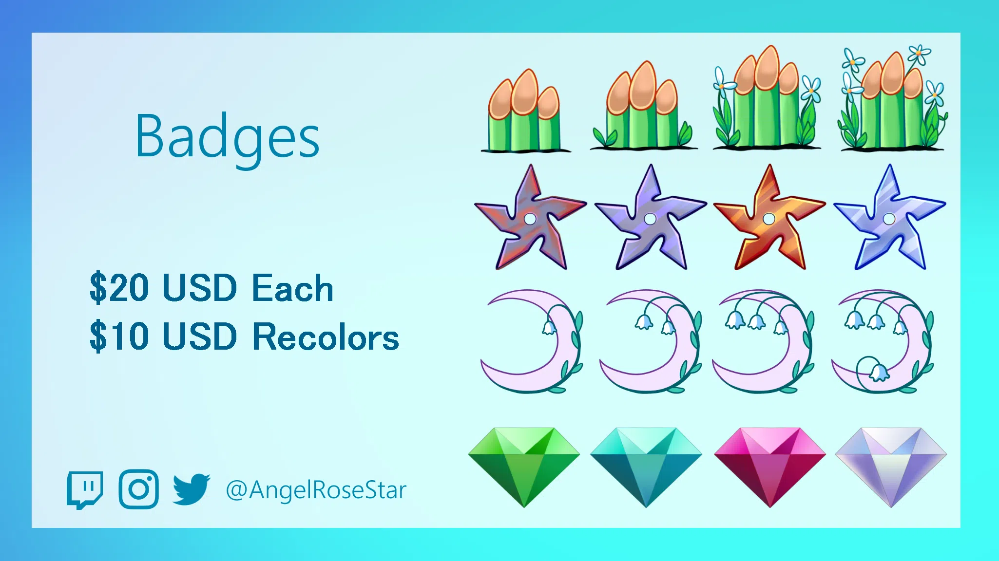 Sub Bit Badge By Angel Angelrosestar Vgen