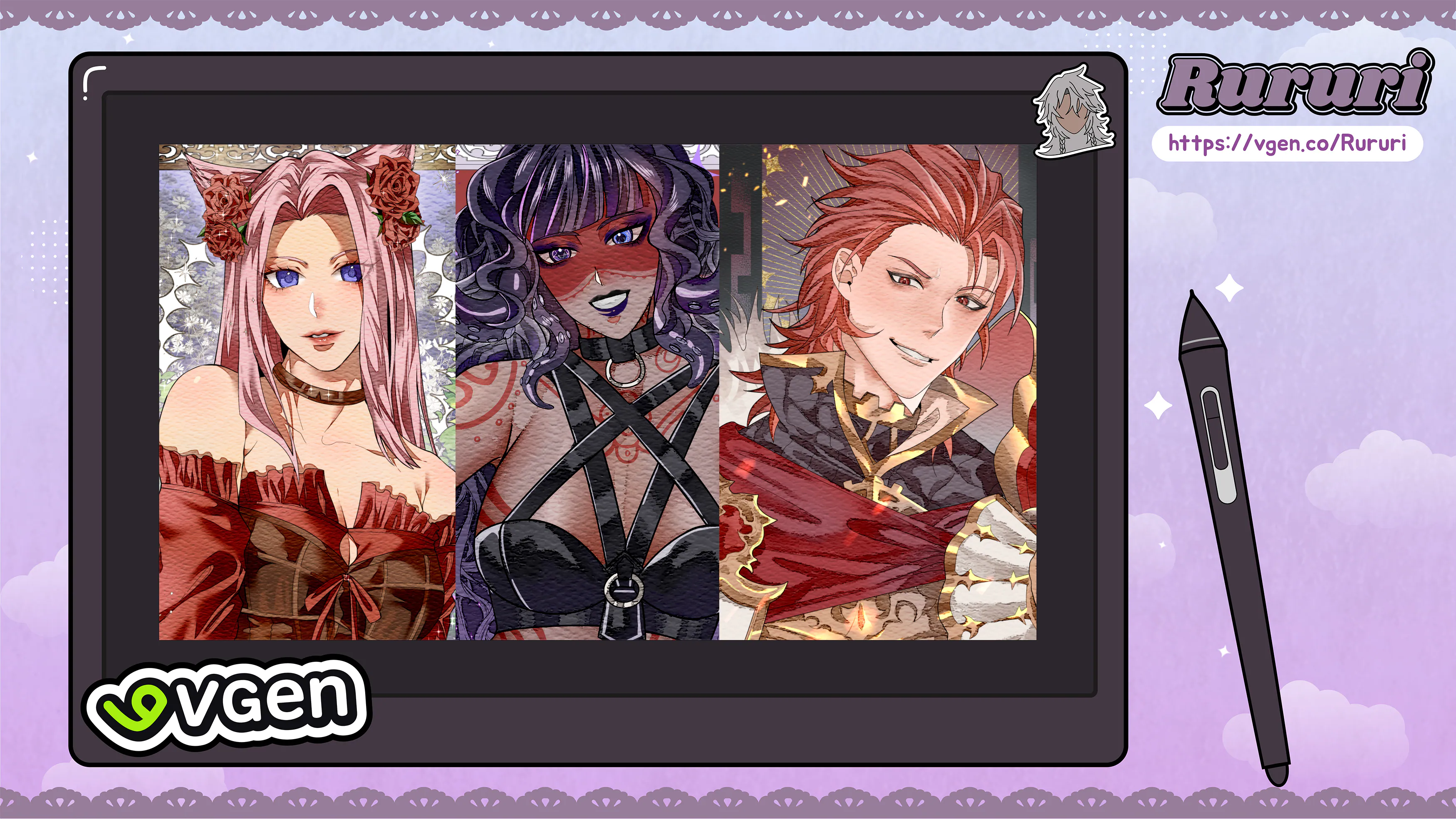 Digital Watercolor by Rururi (@Rururi) | VGen