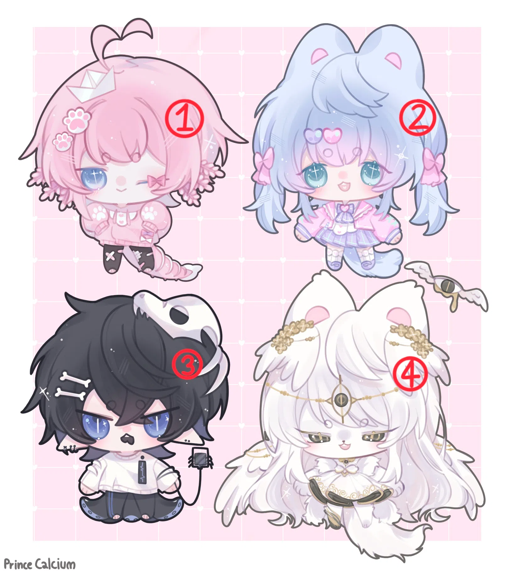 Chibi full body and background by Mimali0 (@Malila) | VGen