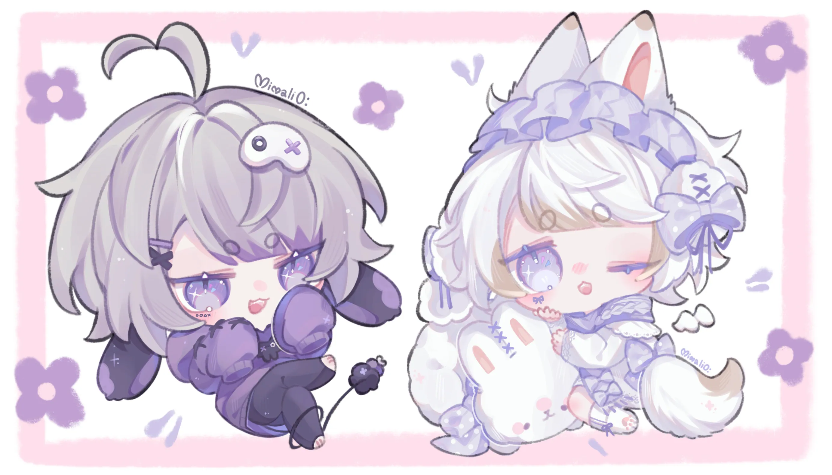 Chibi pencil line by Mimali0 (@Malila) | VGen