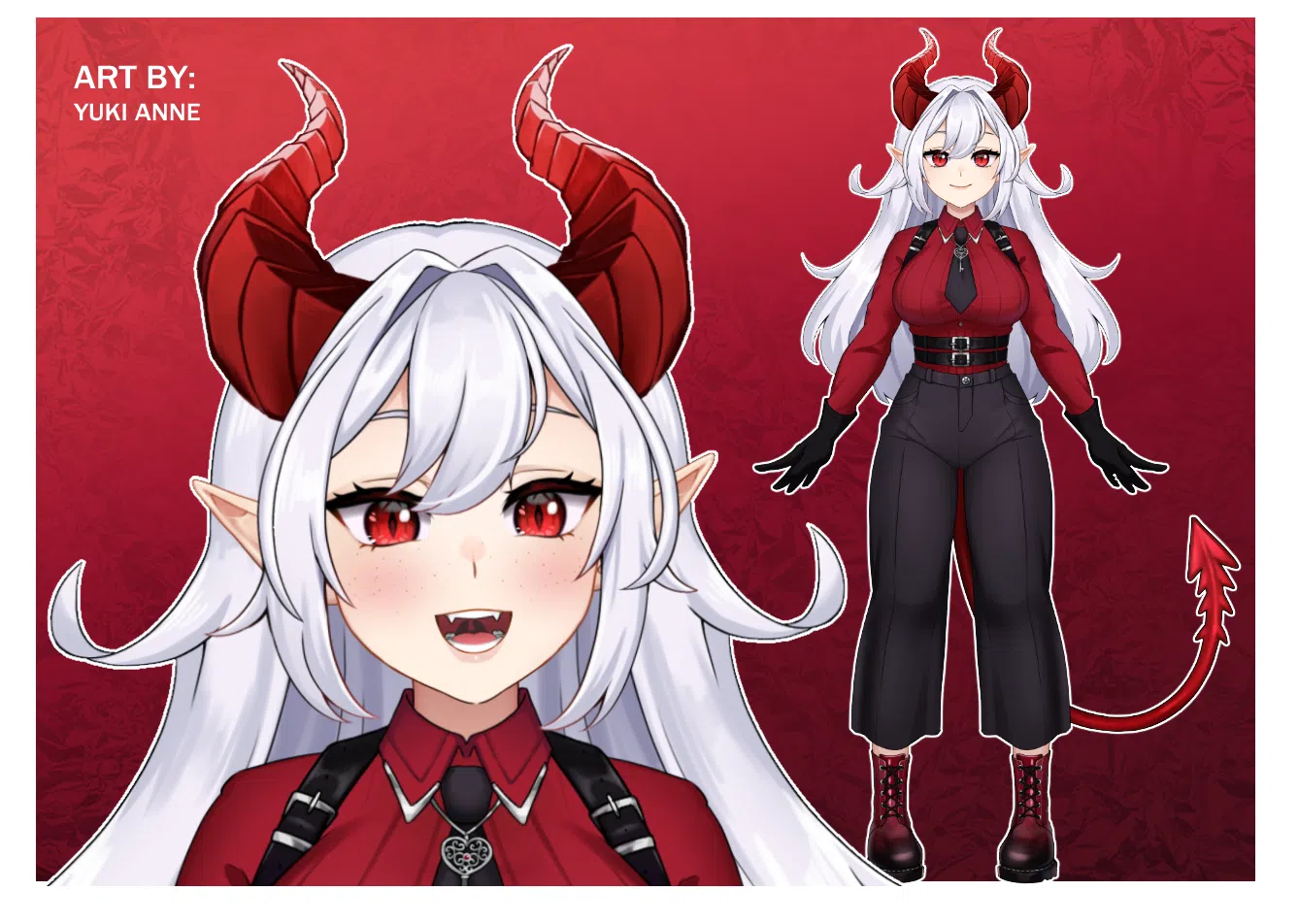 Vtuber Model Art By Yukianne Yukianne Vgen