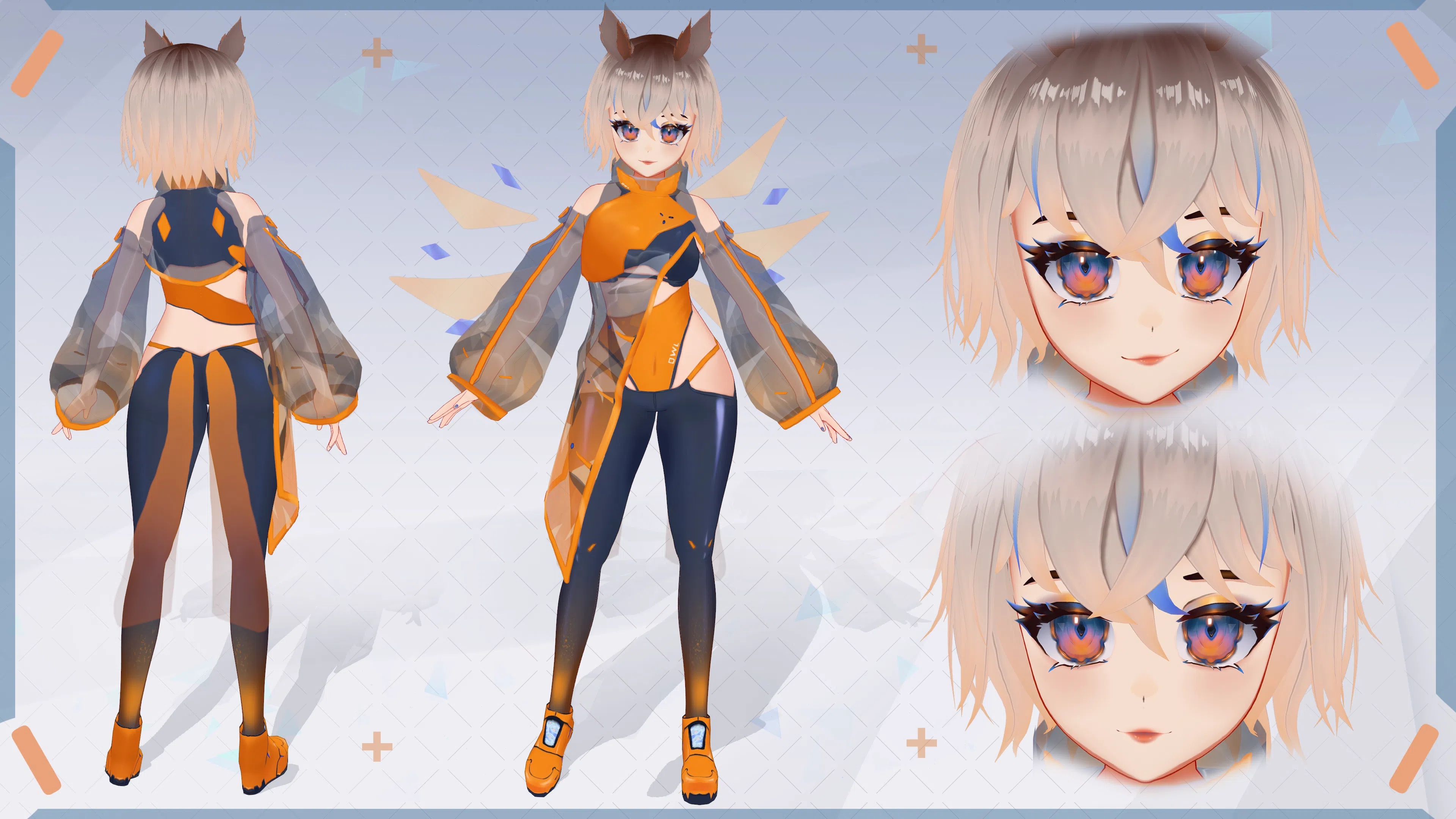 3D VTuber Model by Lekser (@lekser) | VGen
