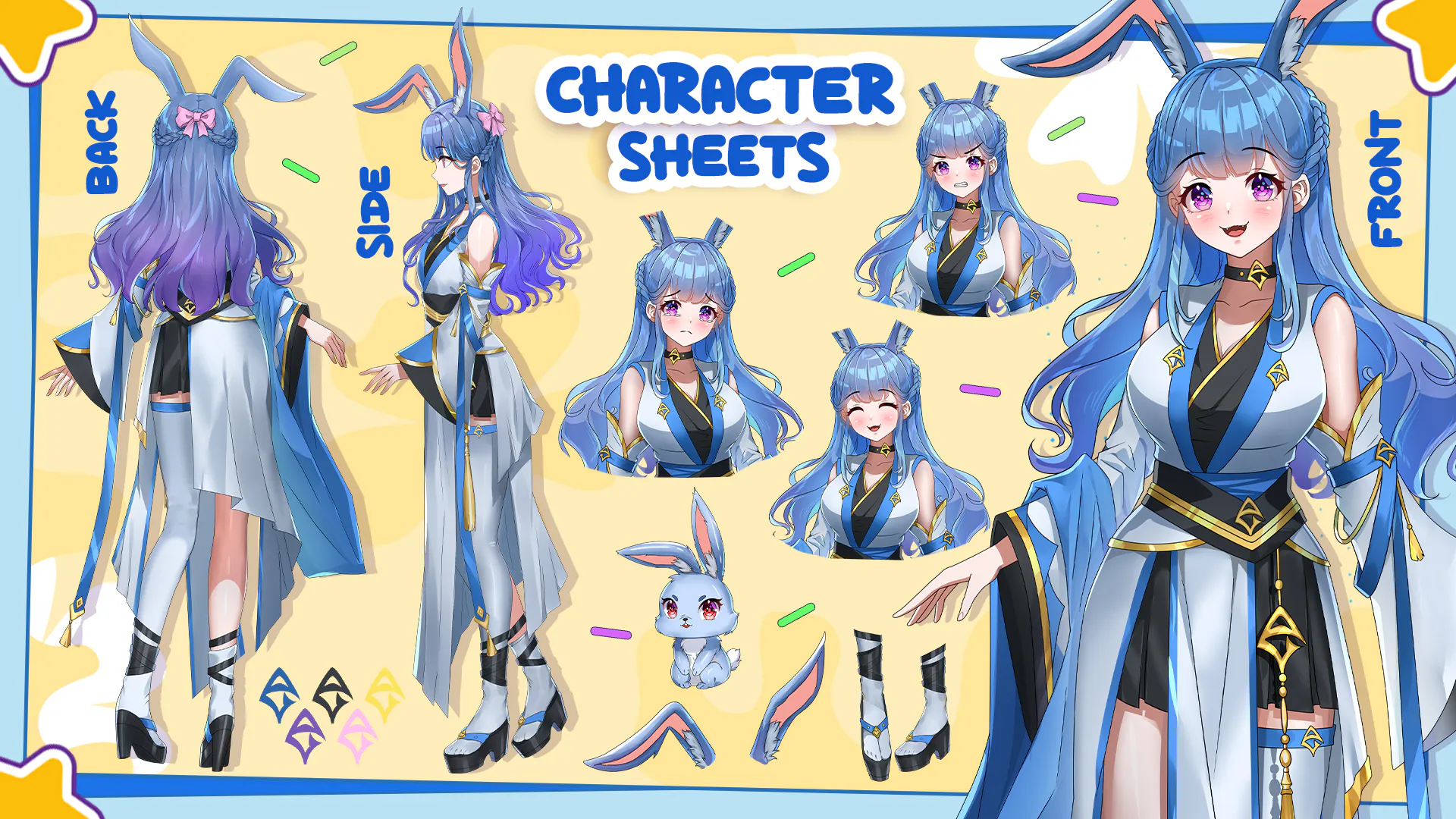 Reference Sheet | Christmas Sale | Character Design by Reyn Studio ...