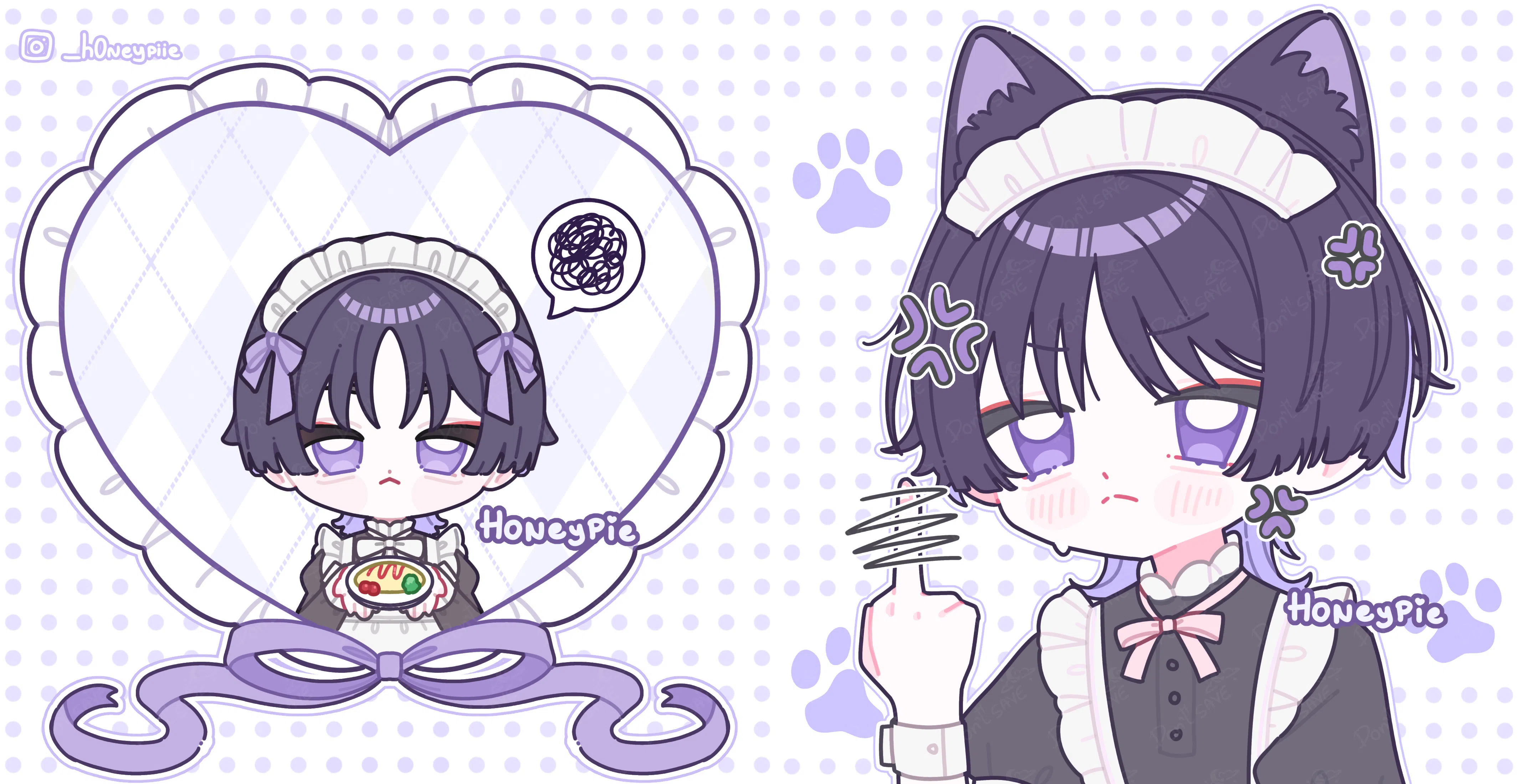 YCH MAID-SAMA AND GRUMPY MAID by 🌸HONEYPIE🌸 (@HONEYPIE) | VGen