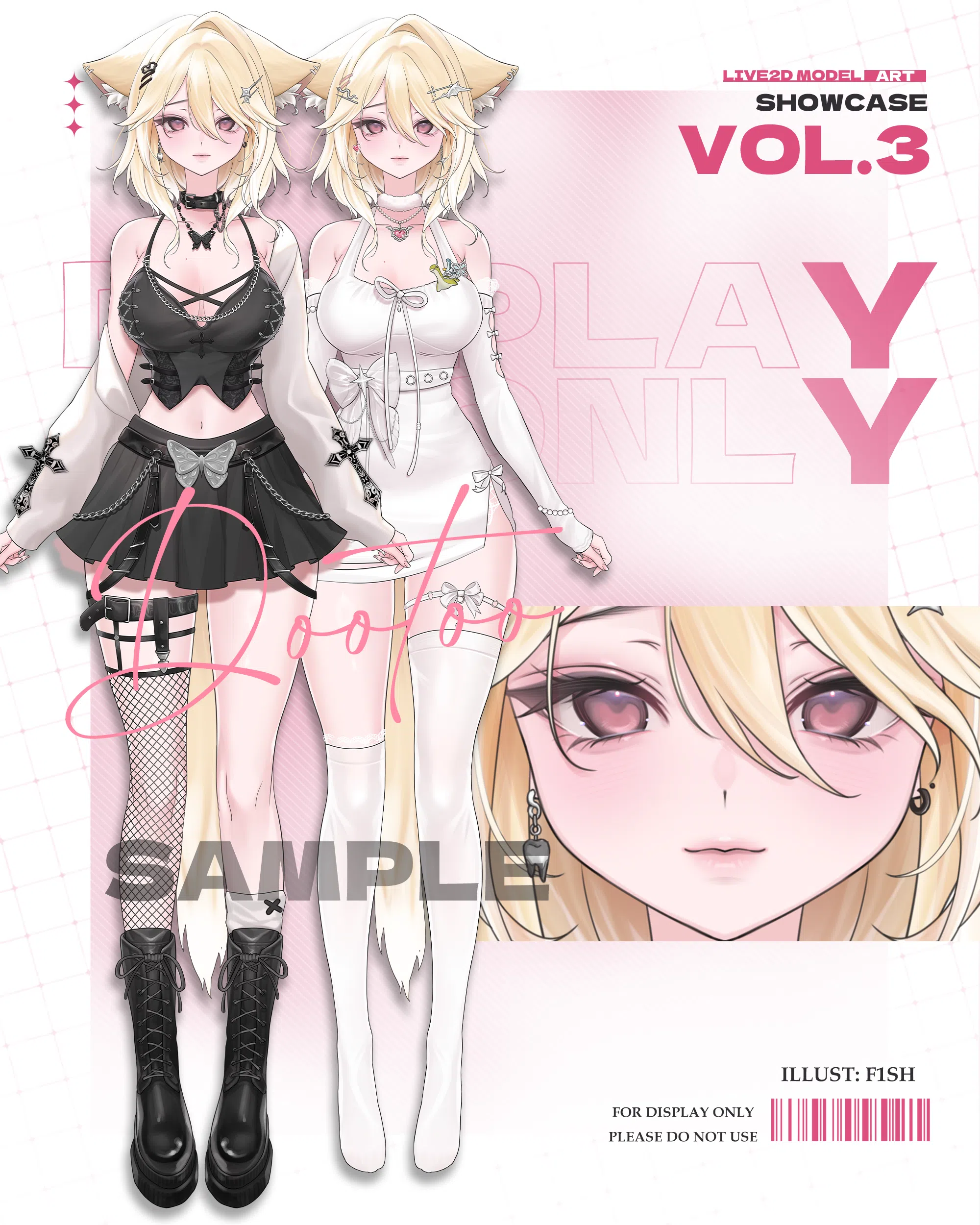 Vtuber Live2d Model Art 丨 Ready-to-rig by Fish (@Fish) | VGen