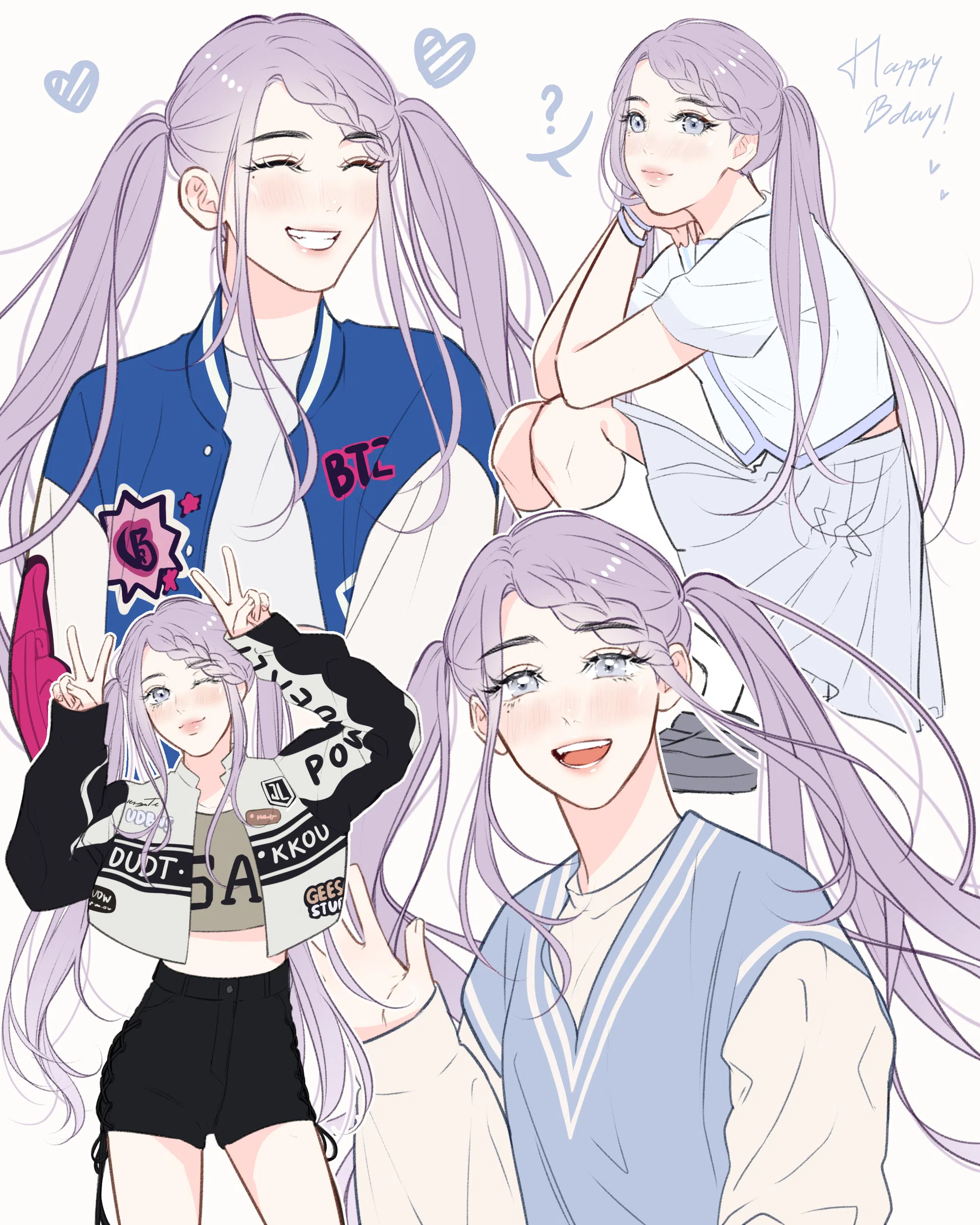 Character Sketch Page by zeha/kuro 🐯 (@kuroreki) | VGen