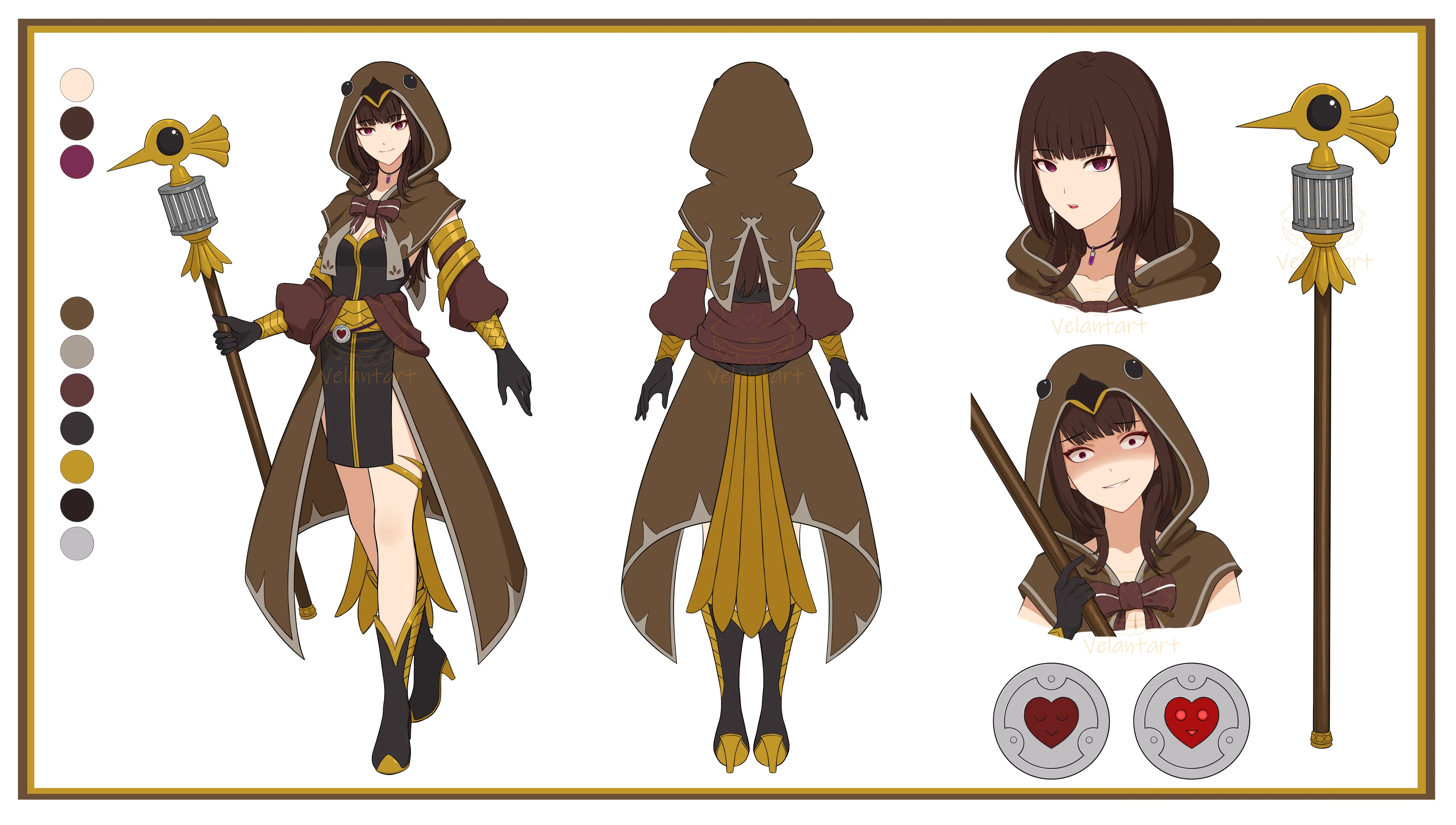 Character Sheet by Velantart (@Velantart) | VGen