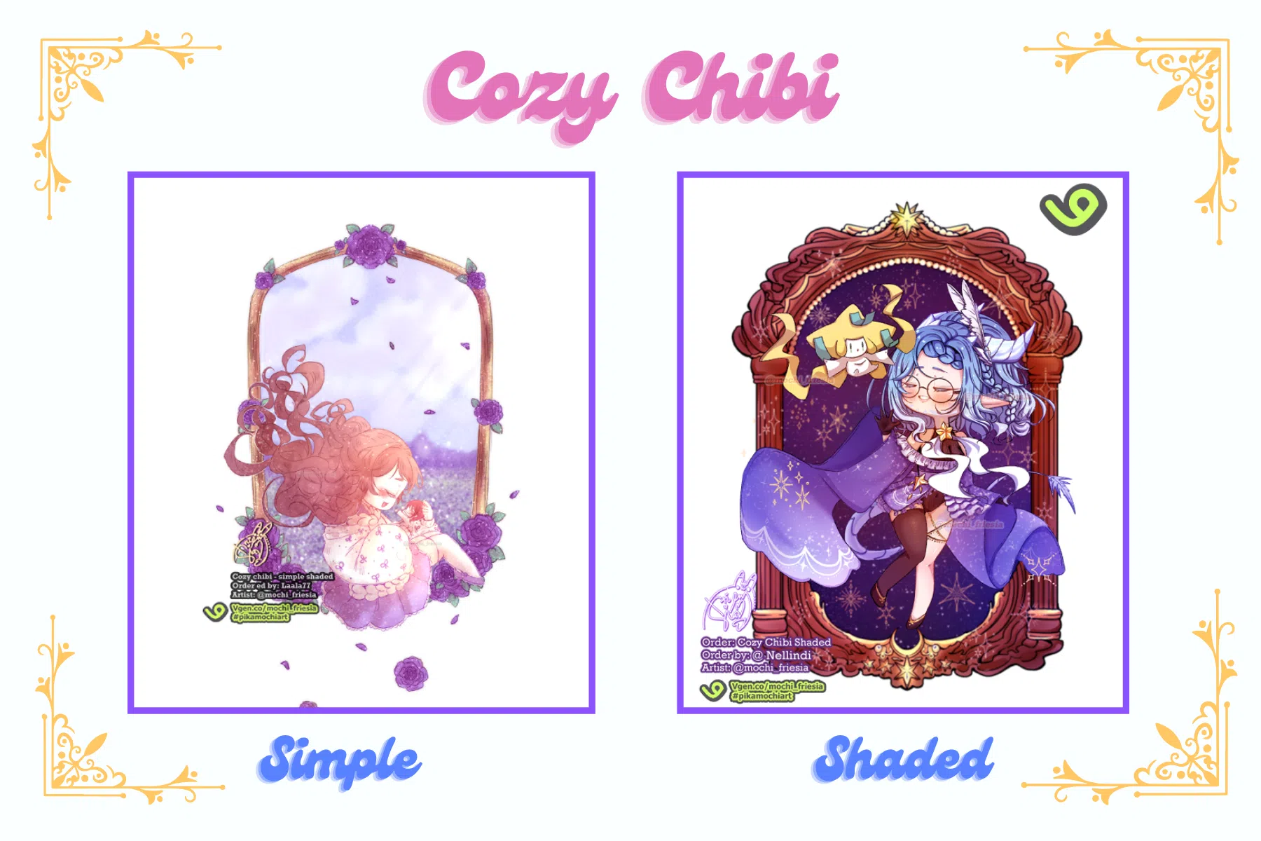 Cozy chibi ༻ ༺ by mochi_friesia (@mochi_friesia) | VGen