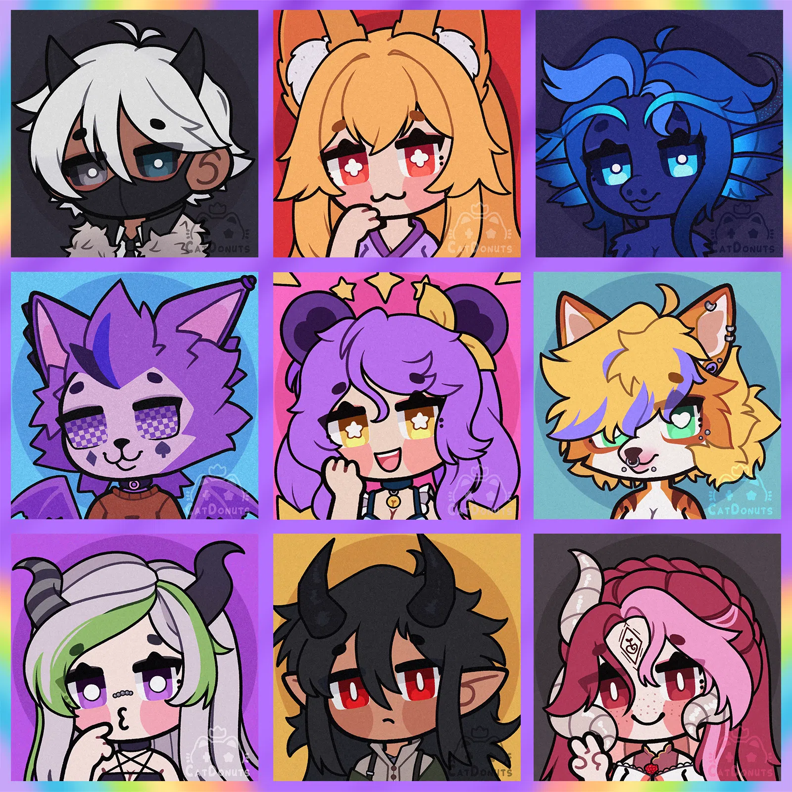 YCH 】Chibi Icon Skeb by 🌷CatDonuts🌷 (@YoselinMS) | VGen