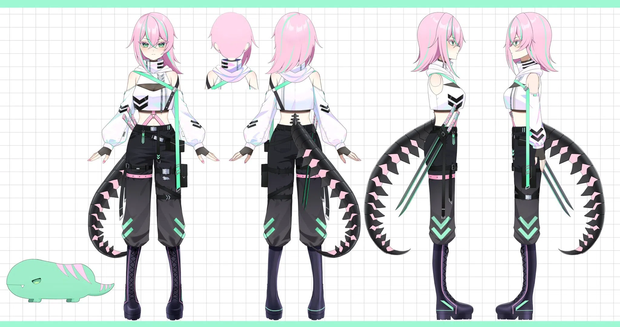 Character design 【reference sheet】 by amana (@amana0) | VGen
