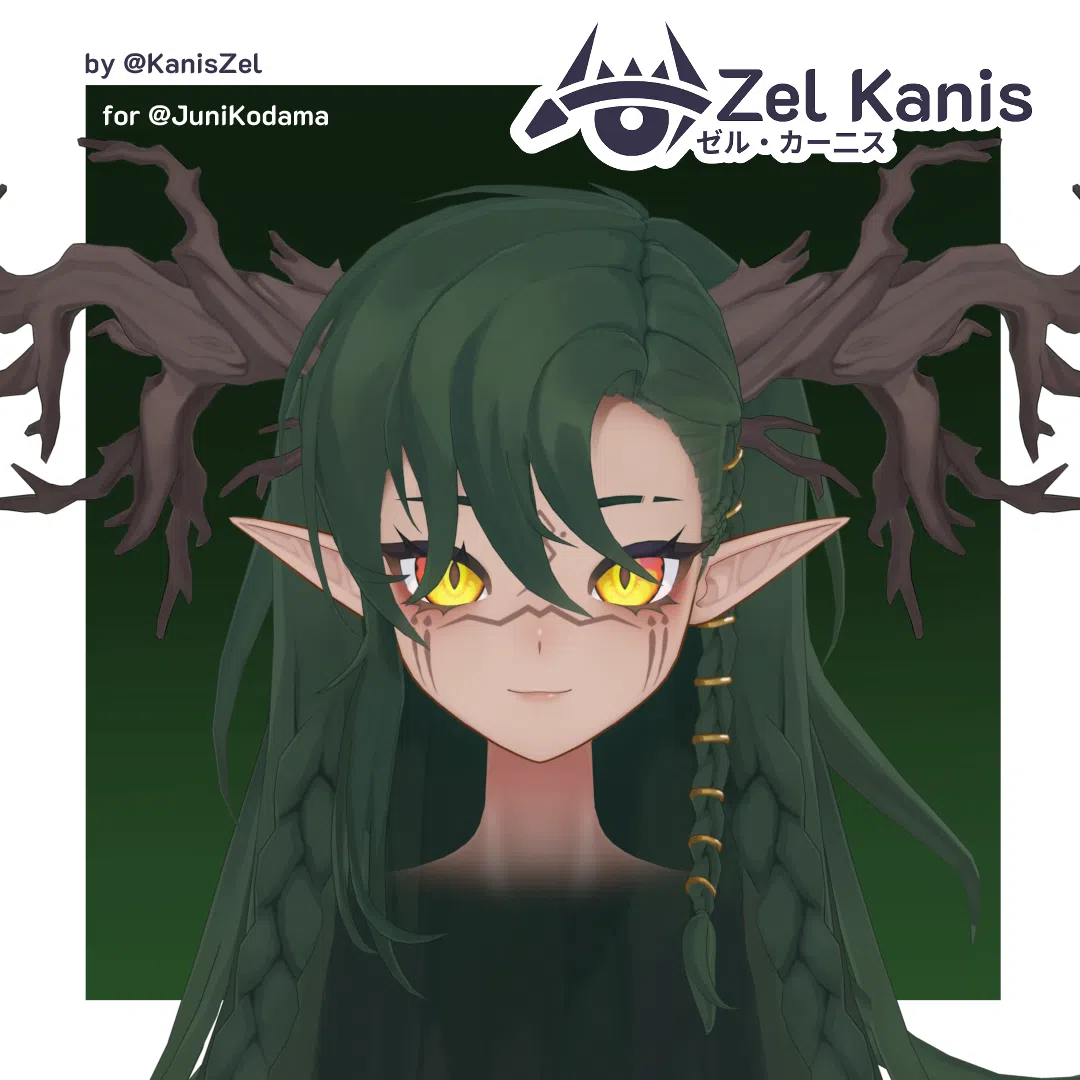 Vtuber/VRChat Model by Zel Kanis (@ZelKanis) | VGen