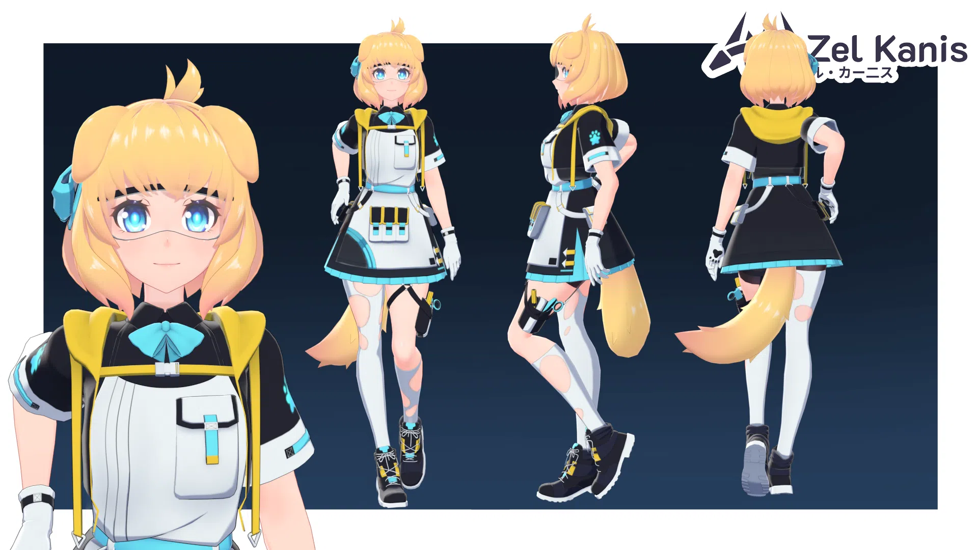 Vtuber Outfit by Zel Kanis (@ZelKanis) | VGen