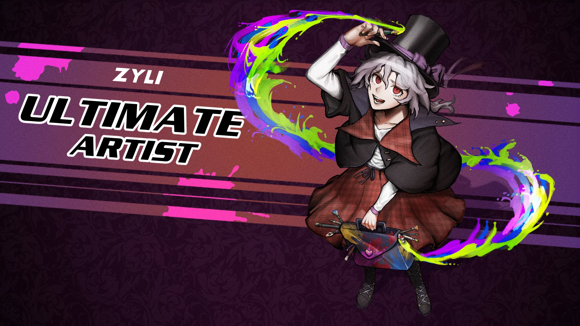 Danganronpa Splash Art by Zyli (@zyli_art) | VGen