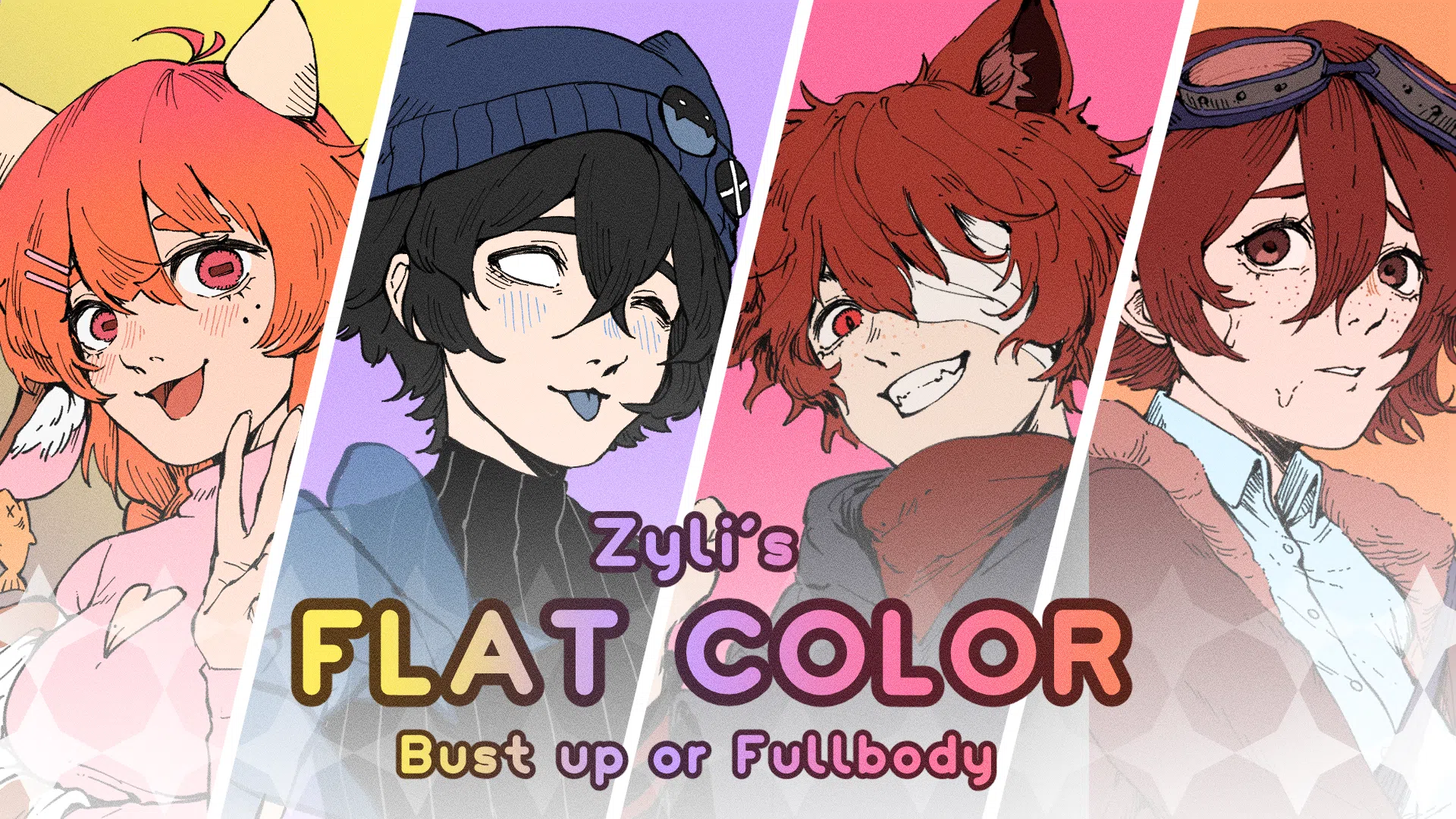 Flat Color by Zyli (@zyli_art) | VGen