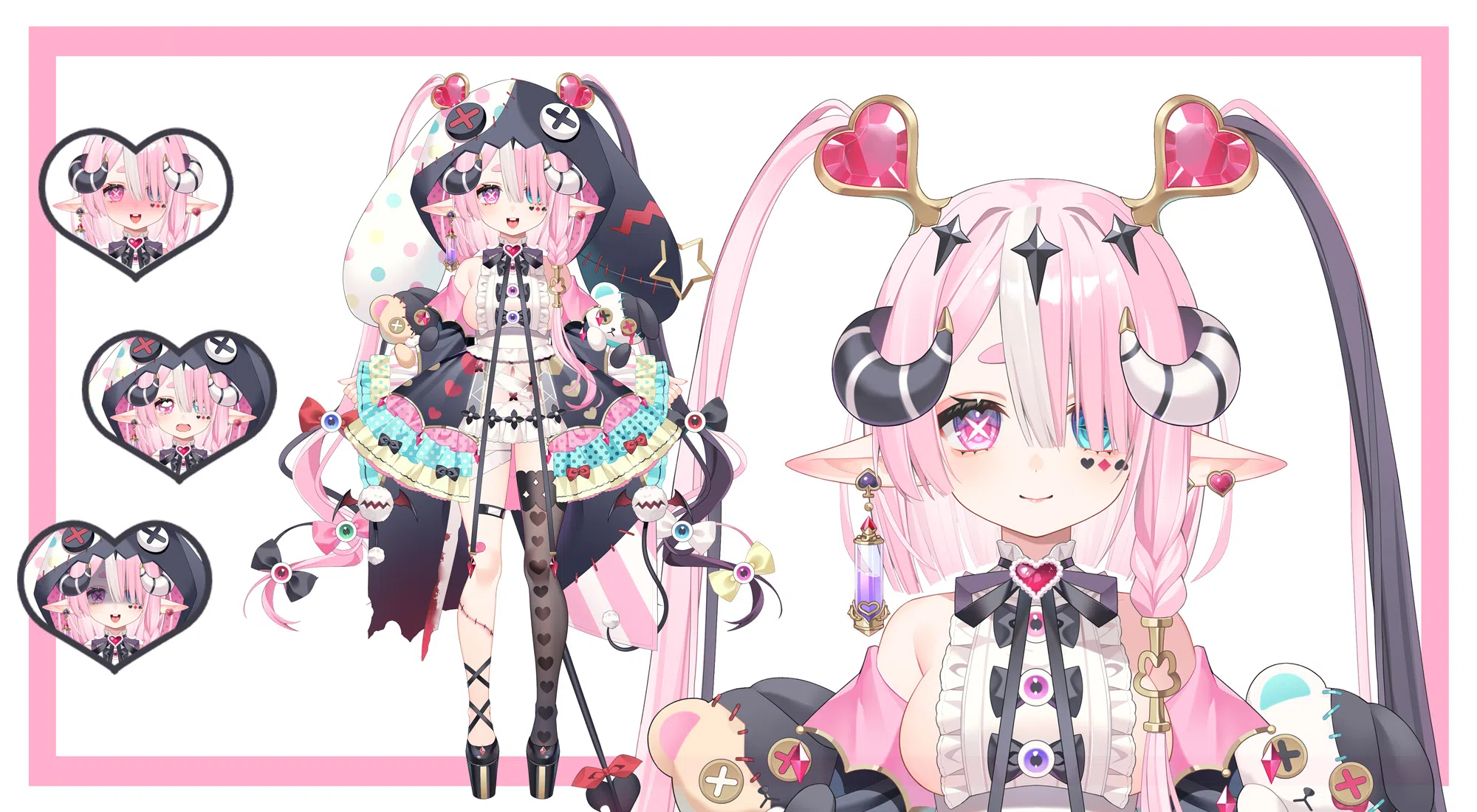 Live2D Vtuber Model Art by Swallkoi (@Swallkoi) | VGen