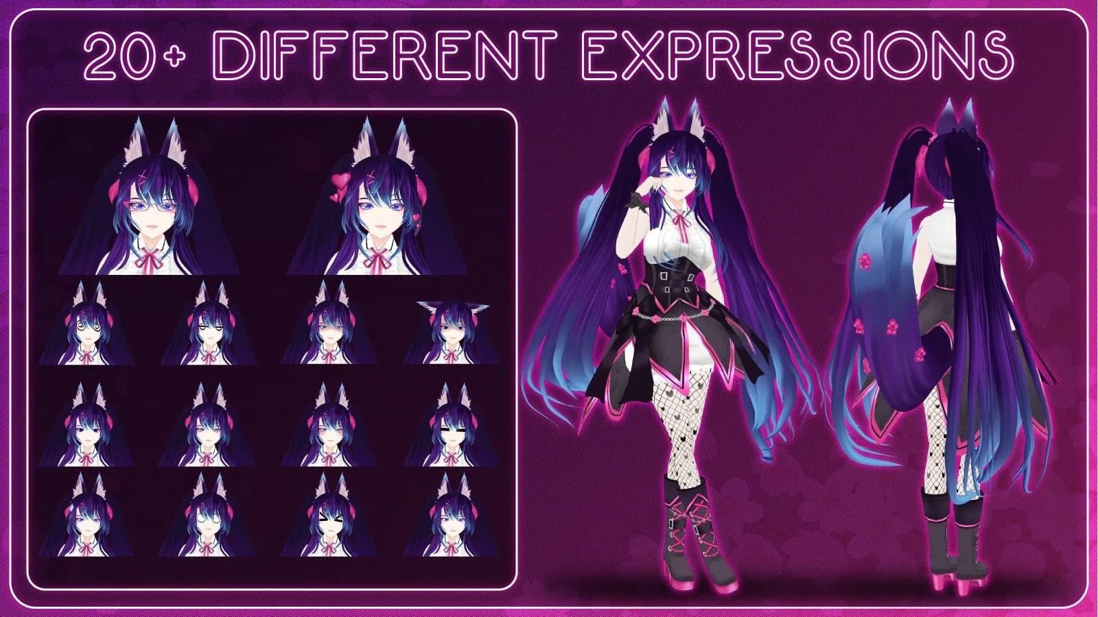 Detailed VRoid Model by ChaoticBlossoms (@ChaoticBlossoms) | VGen