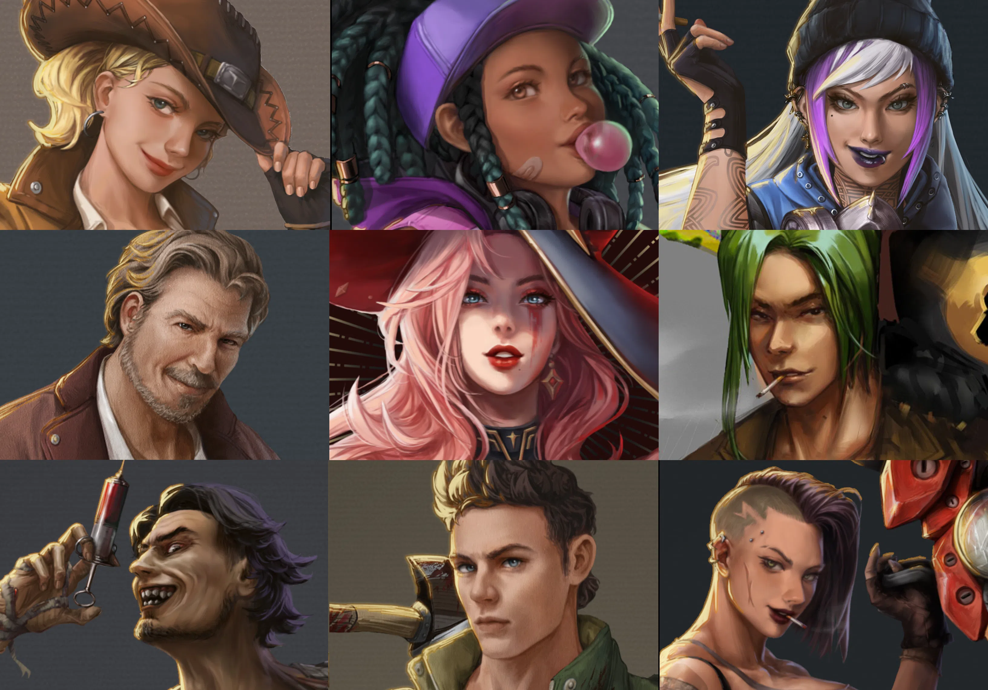 Semi Realism #7 - [ CHARACTER CONCEPT / COSTUME DESIGN ] Skeb-Like ...