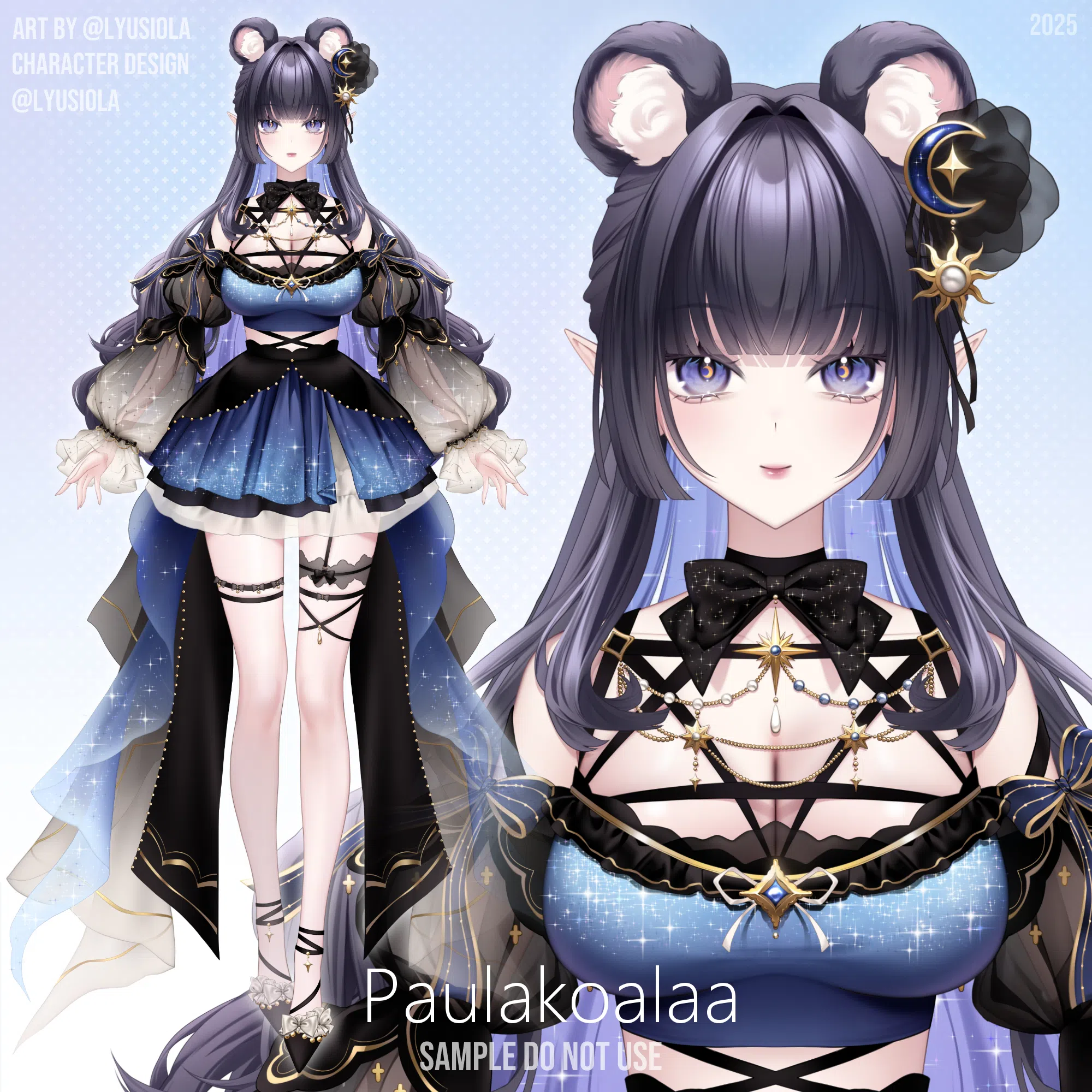VTuber full body model by Lyusiola ⊹ ࣪ ˖ (@lyusiola) | VGen