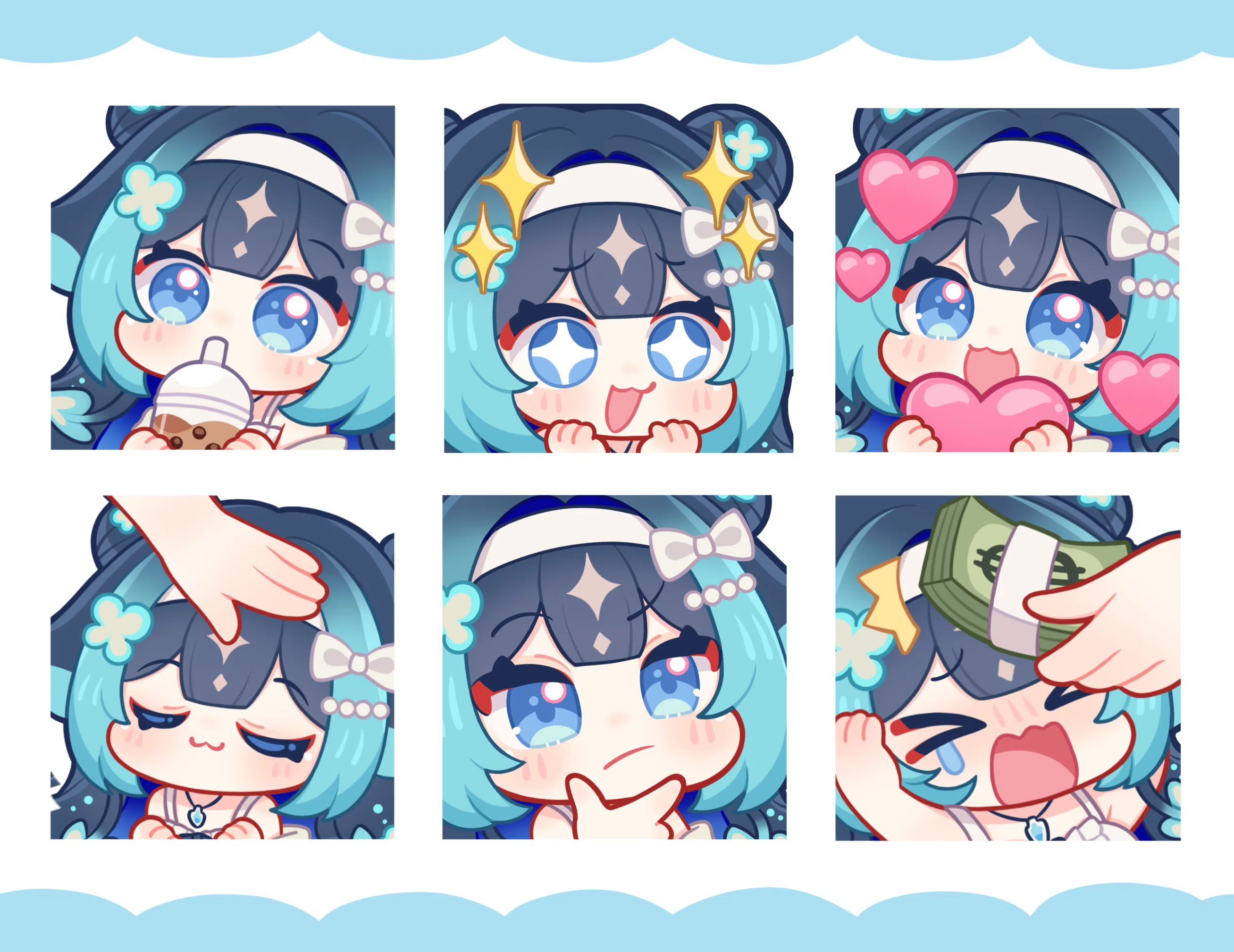 Emotes Commission by ikaumira1410 (@ikaumira1410) | VGen