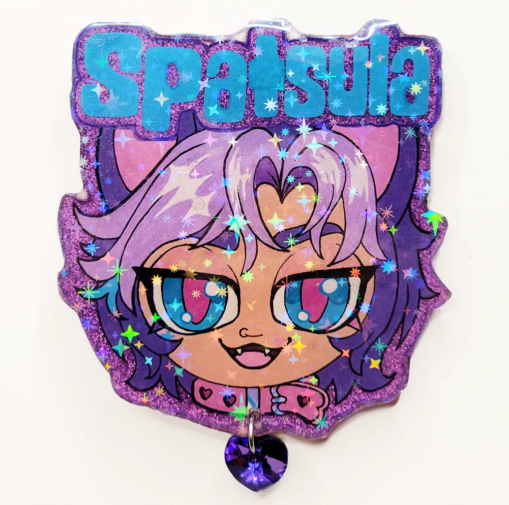 Acrylic Badge or Charm by NeverLookidly (@NeverLookidly) | VGen