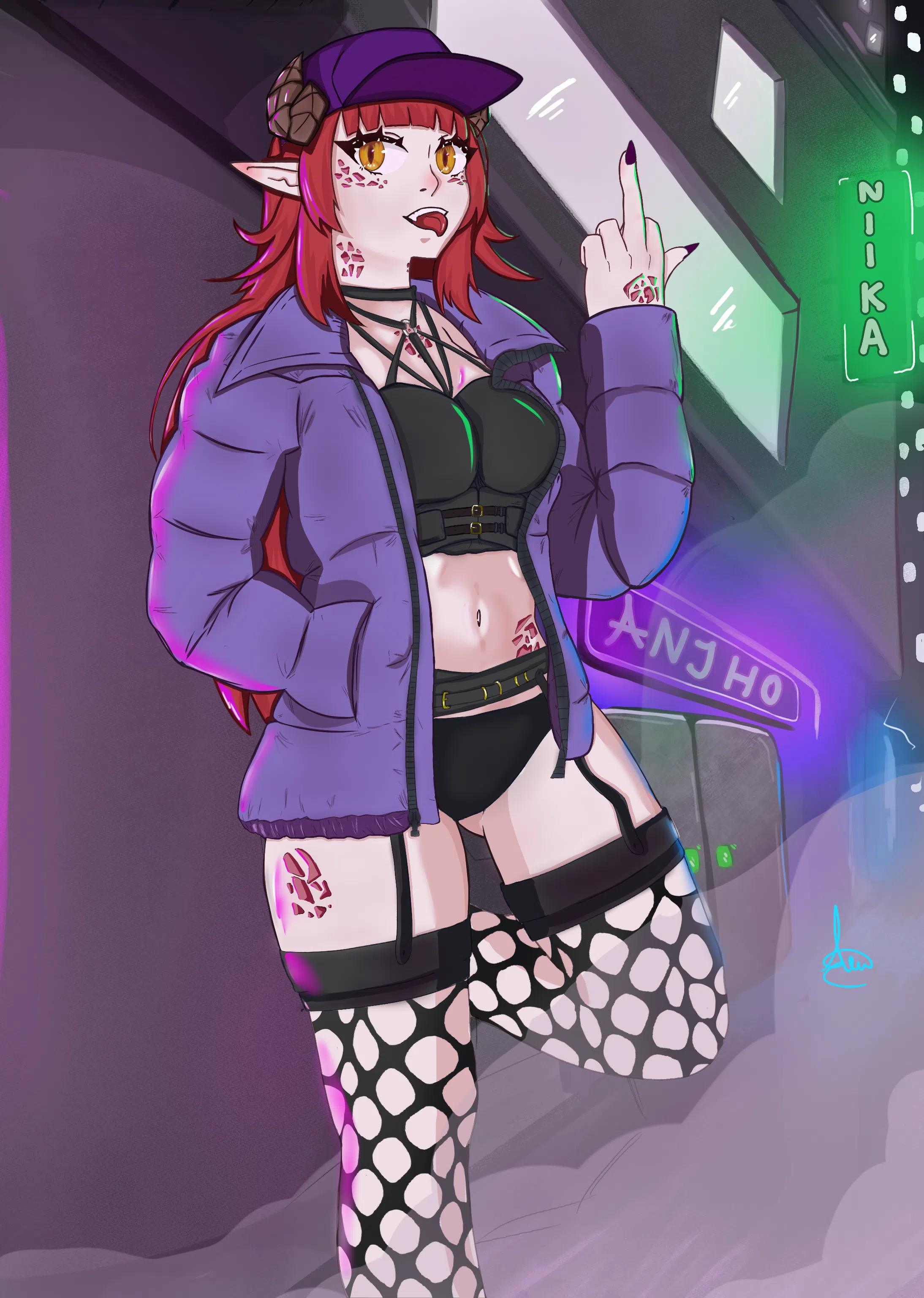 ilustracion by the4anjho (@anjho) | VGen