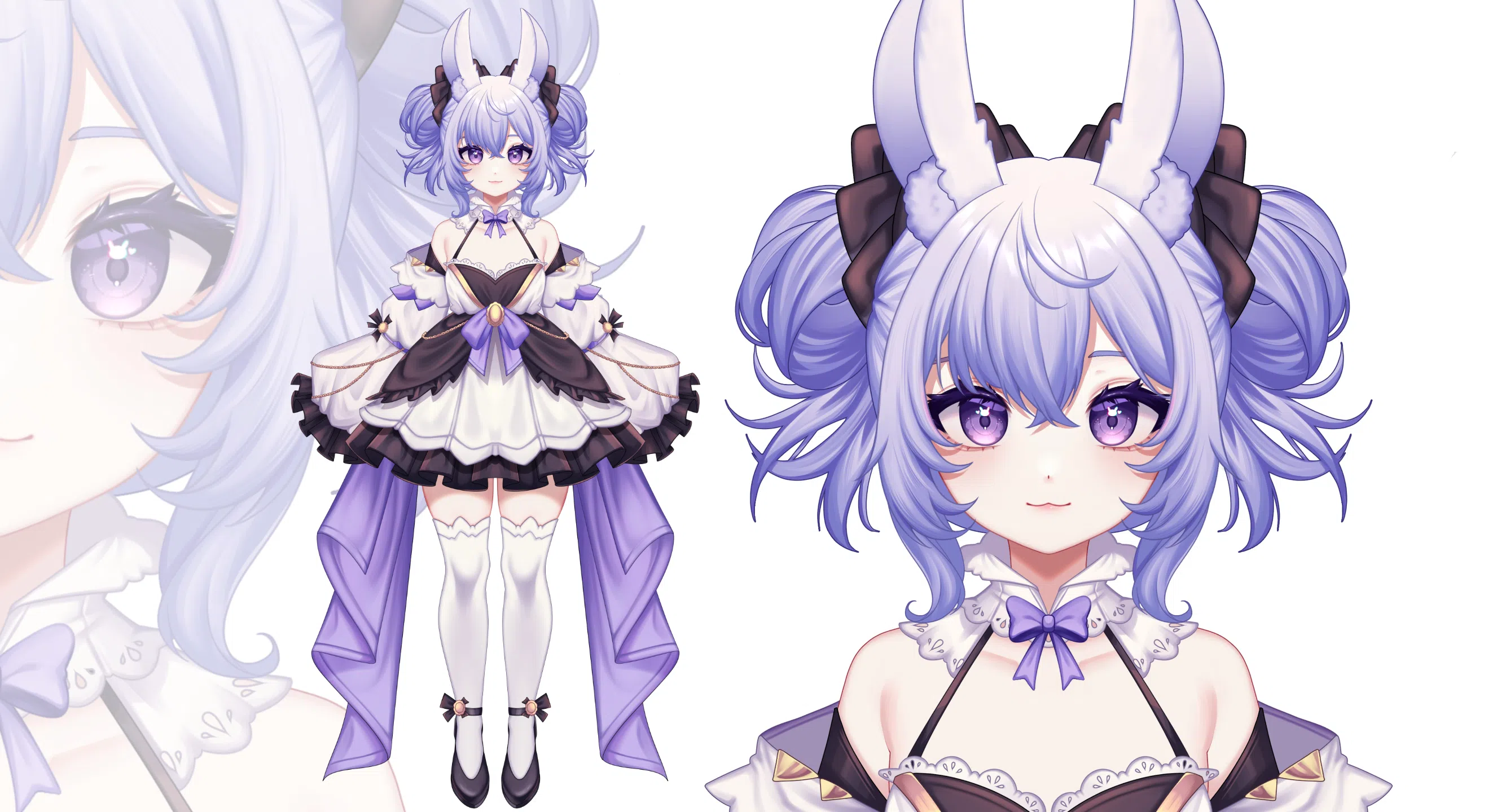 Full Body VTuber Model Soft Style by Erian (@ErianOsamu) | VGen