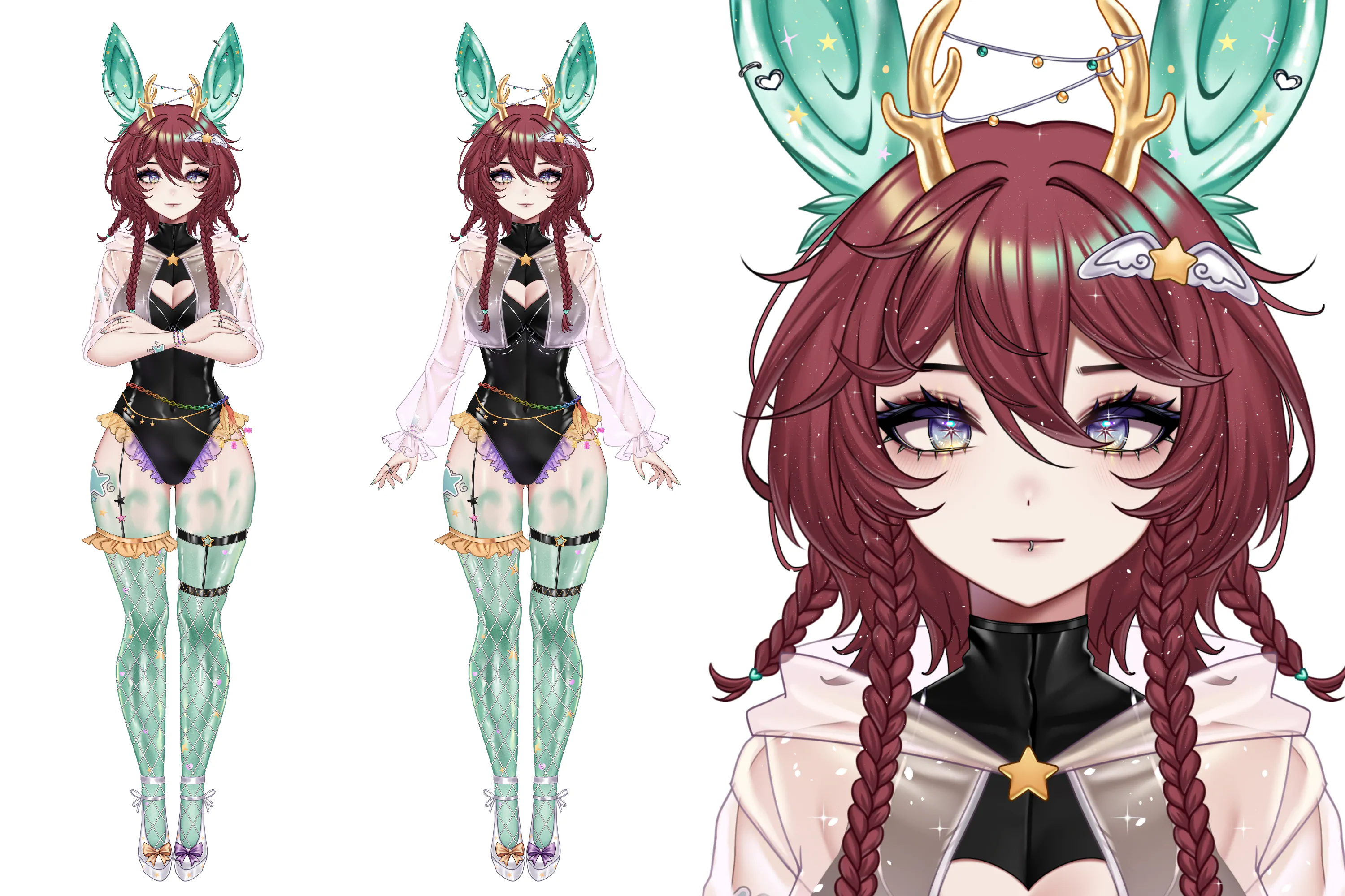 Live 2D Model Rig by Erian🌾 (@ErianOsamu) | VGen