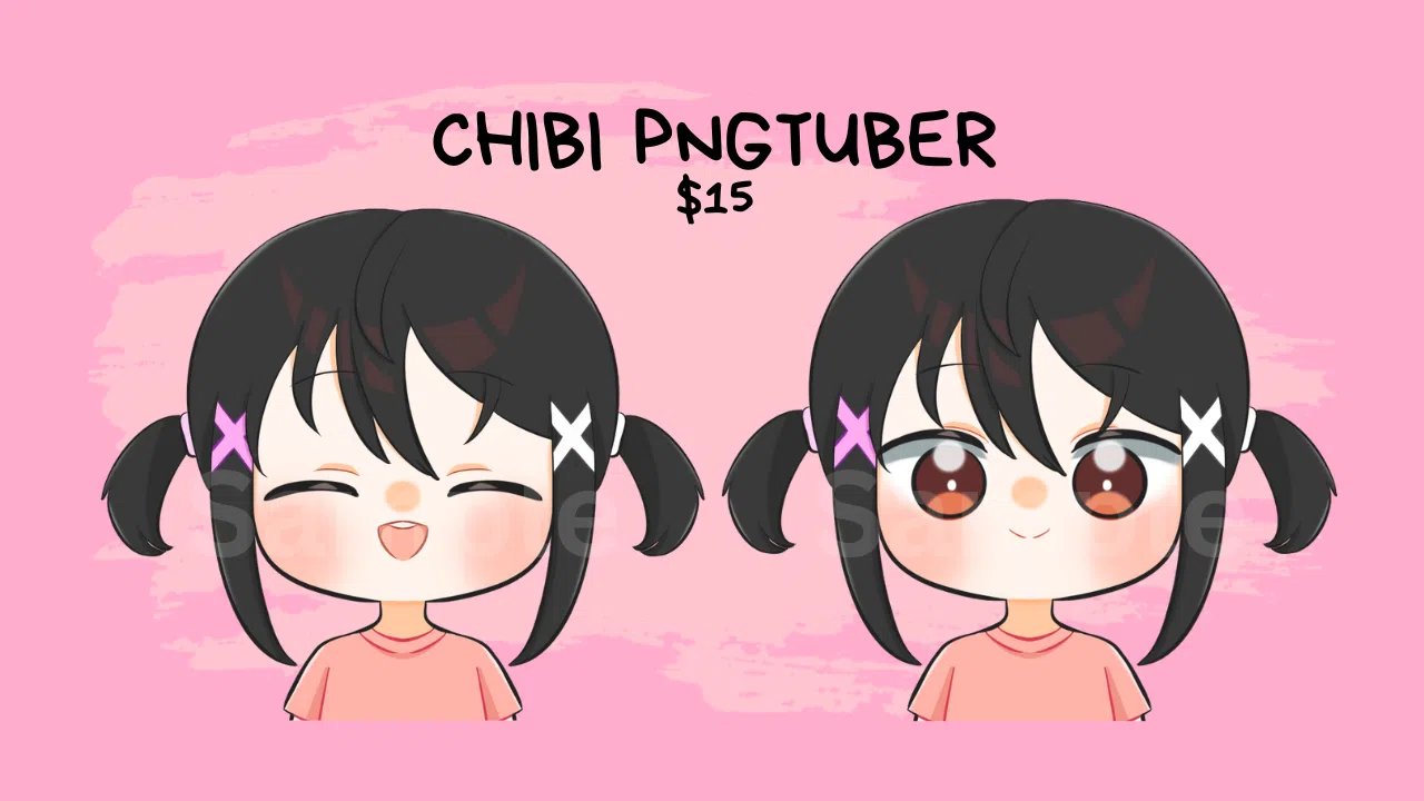 (YCH) CHIBI PNGTUBER/Reactive by Hypurin (@Hypurin) | VGen