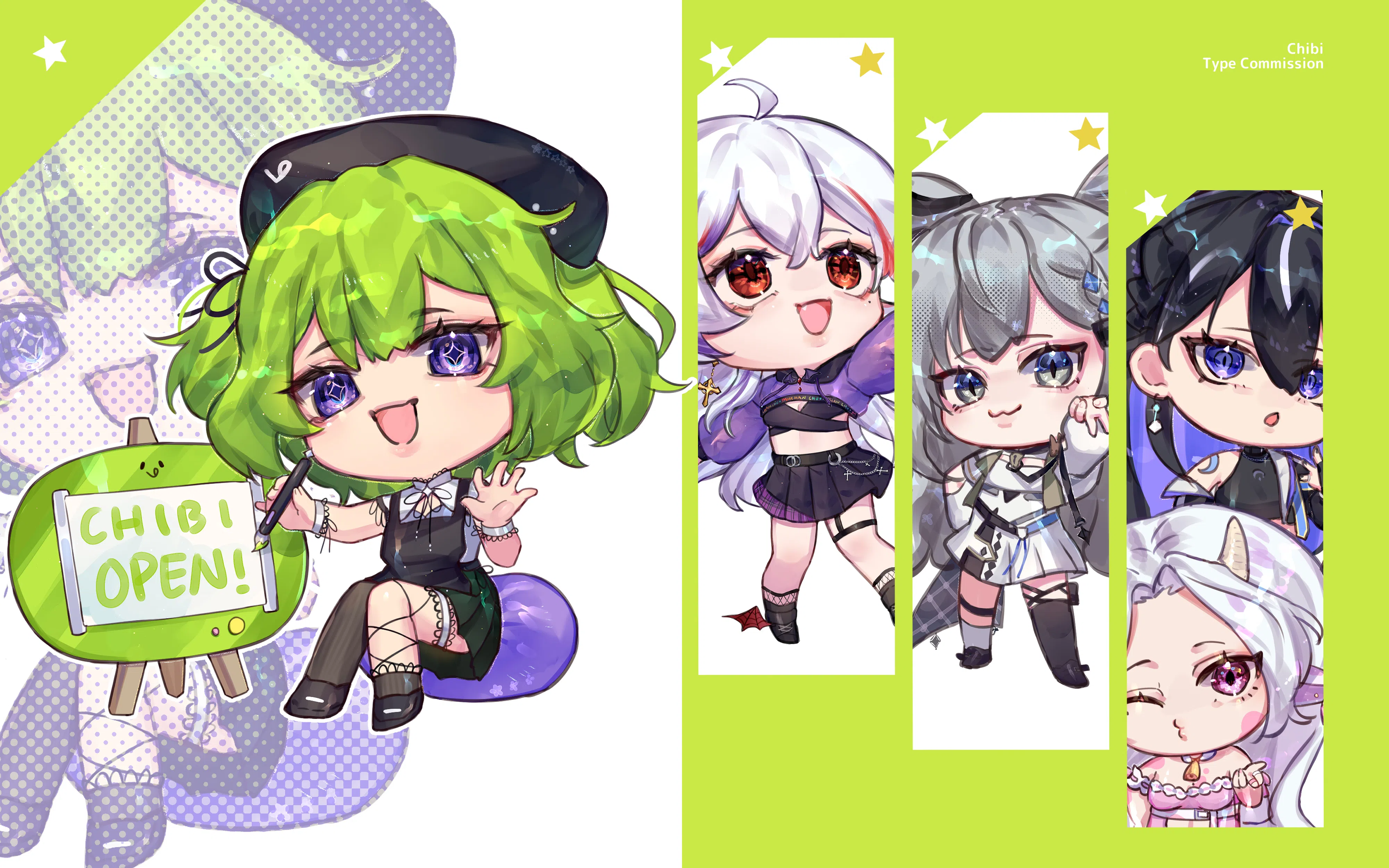 CHIBI [Custom or Skeb] by B★KS☆☆☆☆ (@Bakskuy_) | VGen