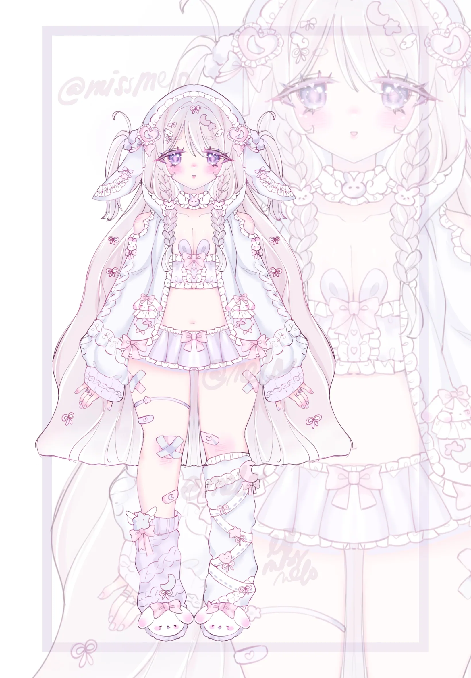 Custom Character/Outfit Design by LilMissMelo 🌸adoptable artist🌸 ...