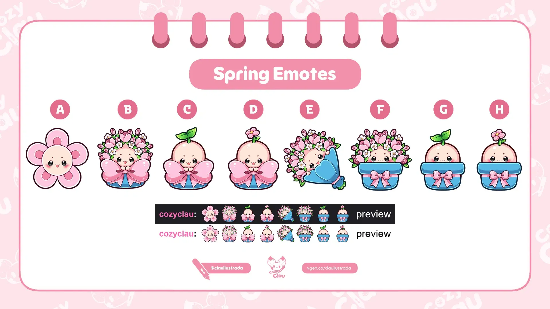 Vtuber Debut Branding Package by Cozy Clau🖌️🎨 (@clauilustrada) | VGen