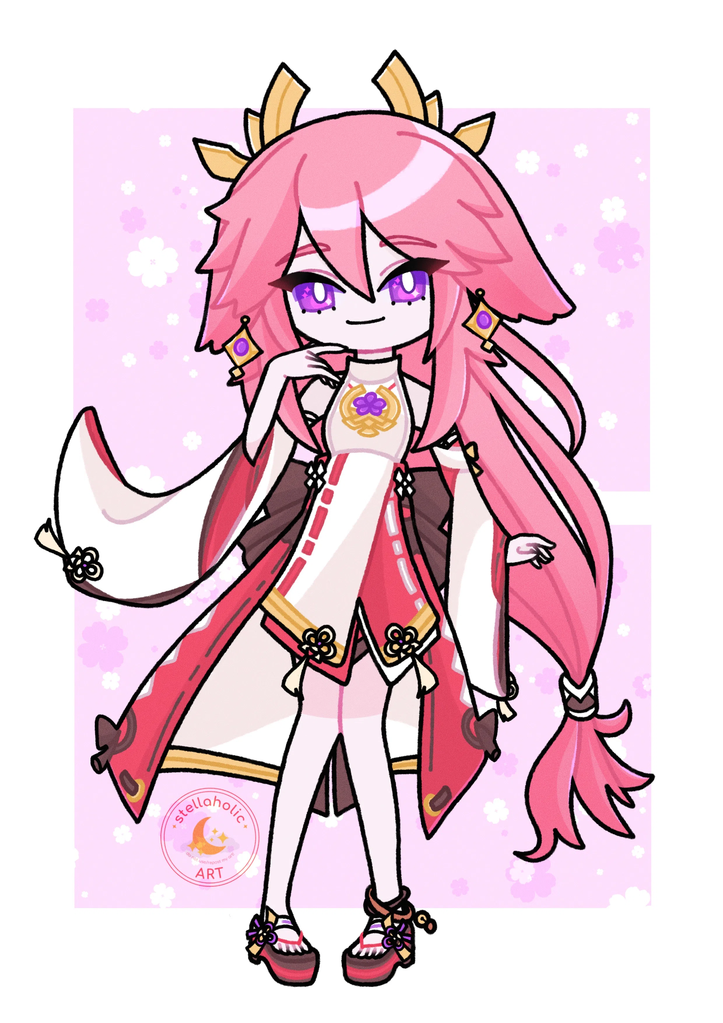 Semi Chibi Full Body by stella | YCH Artist (@stellaholicart) | VGen