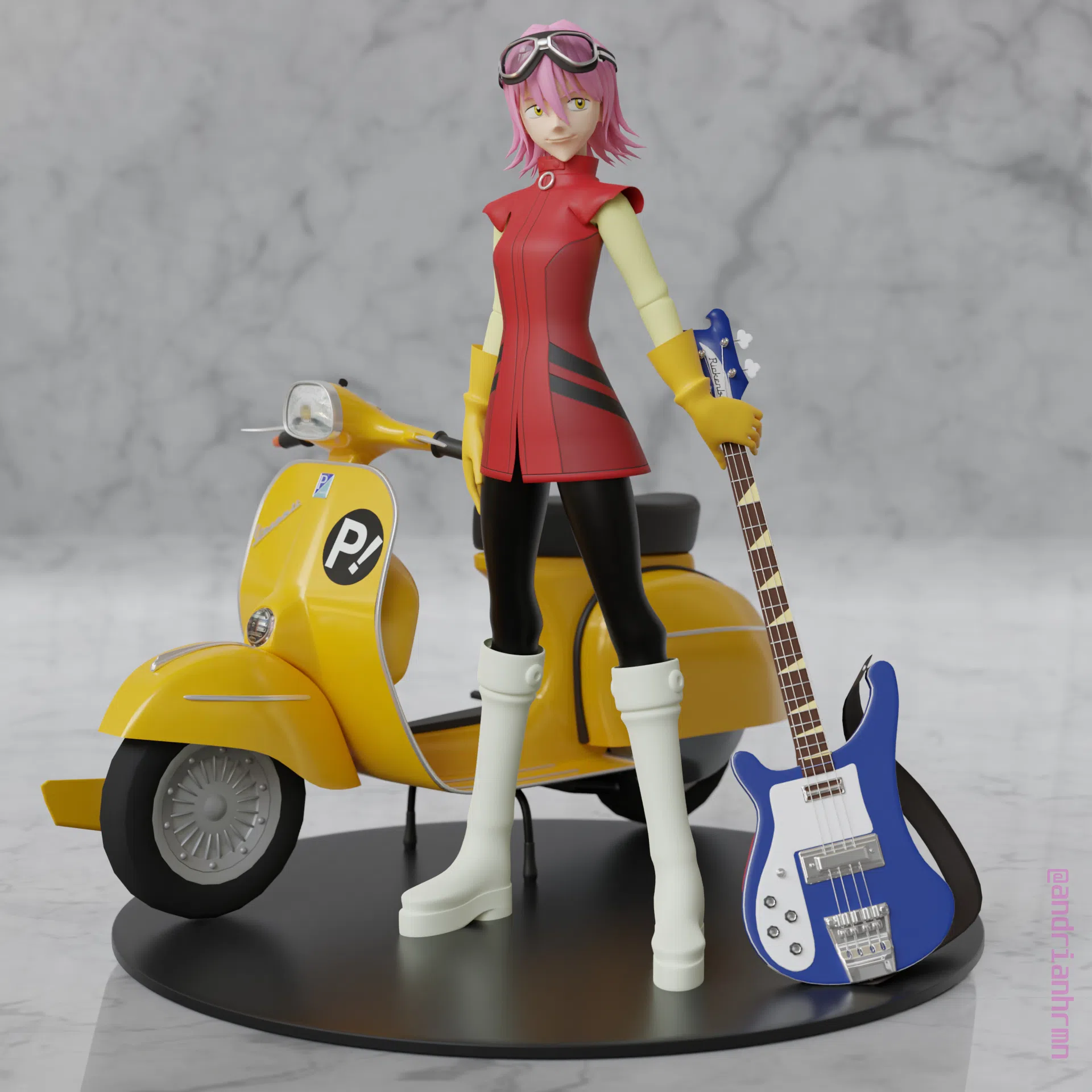 Full-Body 3D Model Commission by Mnrltown_ (@Mnrltown_) | VGen