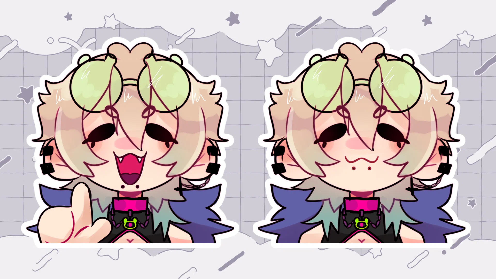 Reactive fugi sprite (YCH) by Nats (´• ω •`)ﾉ (@Natsnothappy) | VGen
