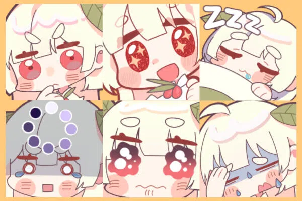 Emotes by ycy9_ (@ycy9_) | VGen