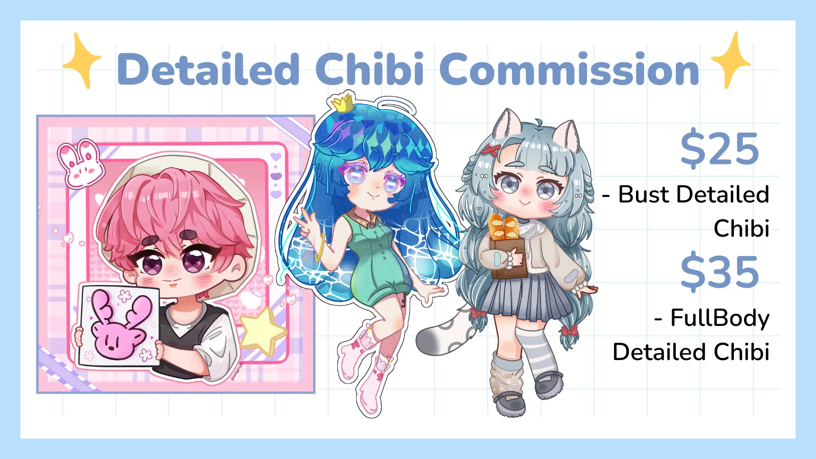 ⭐ Detailed Chibi Illustration⭐ by UNI (@UNI) | VGen