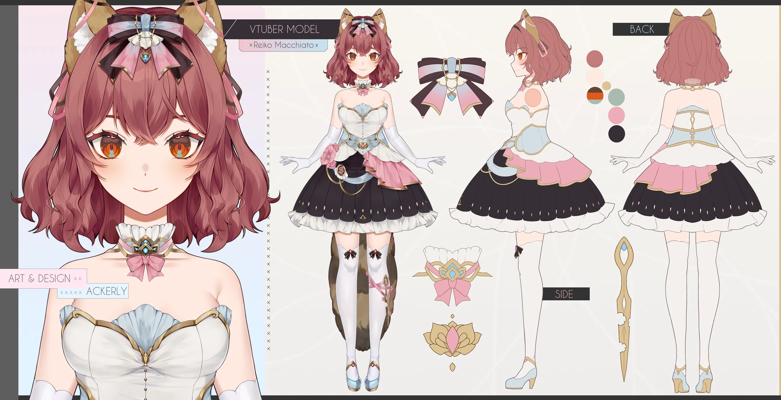 Regular and Custom L2D Vtuber Model by Ackerly (@Ackerly) | VGen