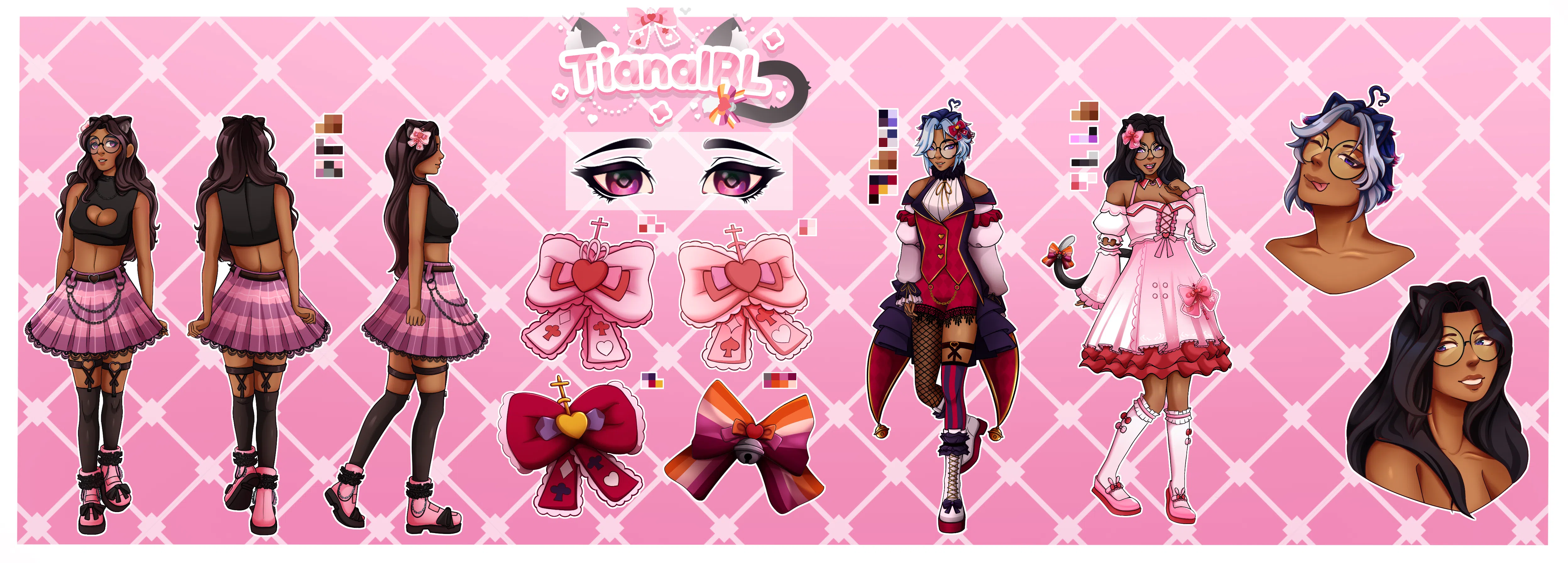 Character Refrence Sheet by cilaires (@cilaires) | VGen