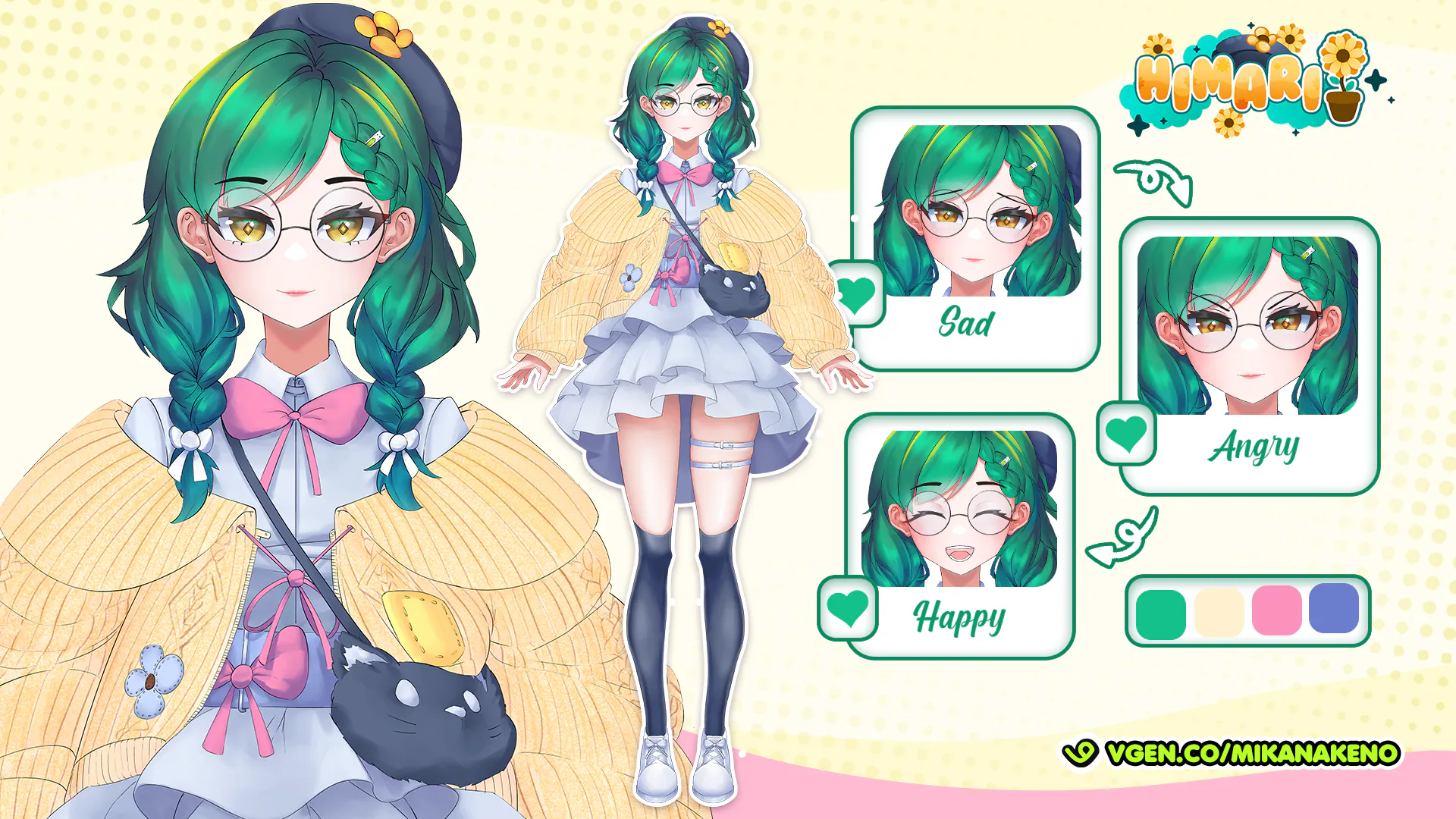 VTUBER MODEL ART - Starter Pack by Mikan Studio (@mikanakeno) | VGen