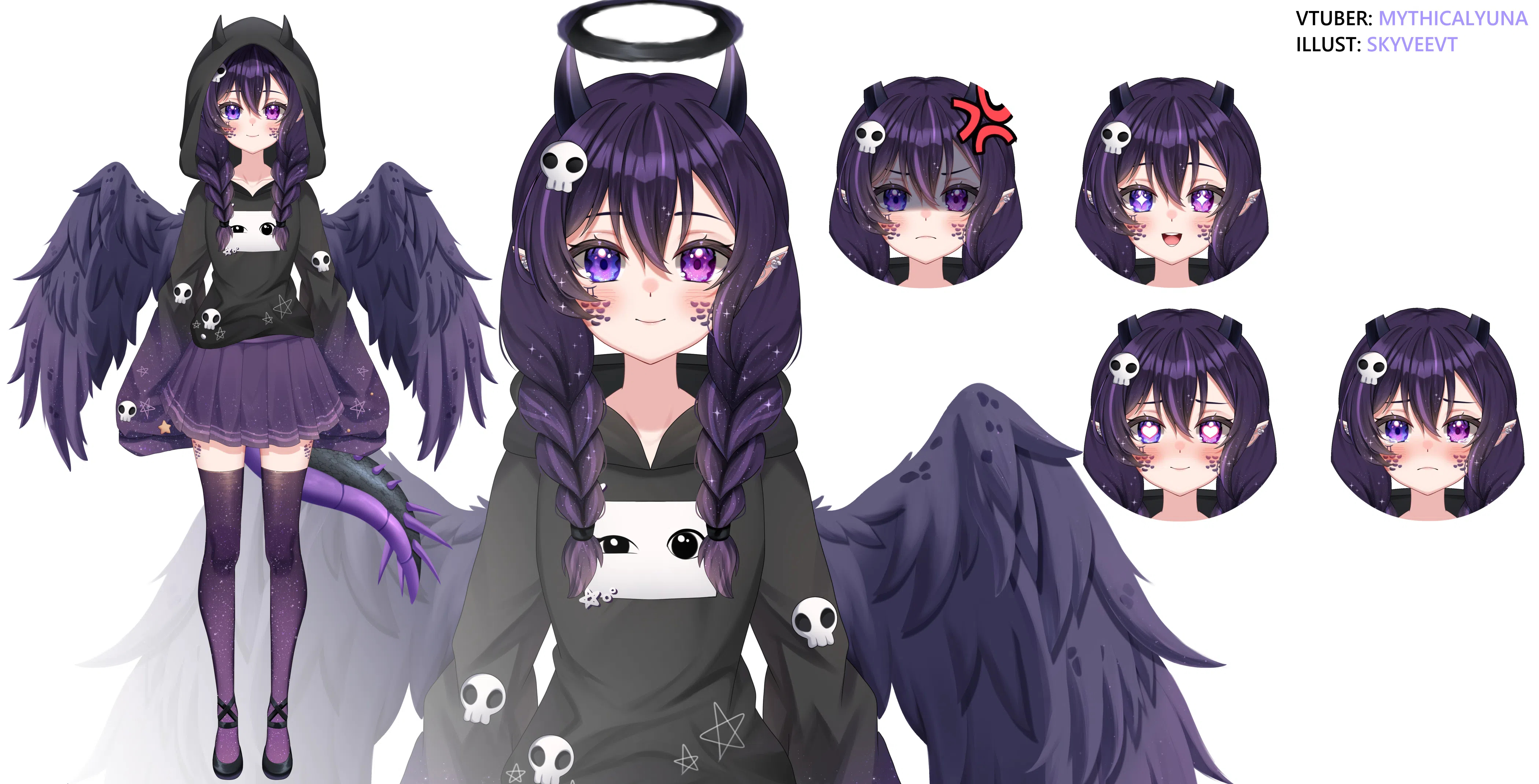 Fullbody Vtuber Model by Skyla (@SkyveeVT) | VGen