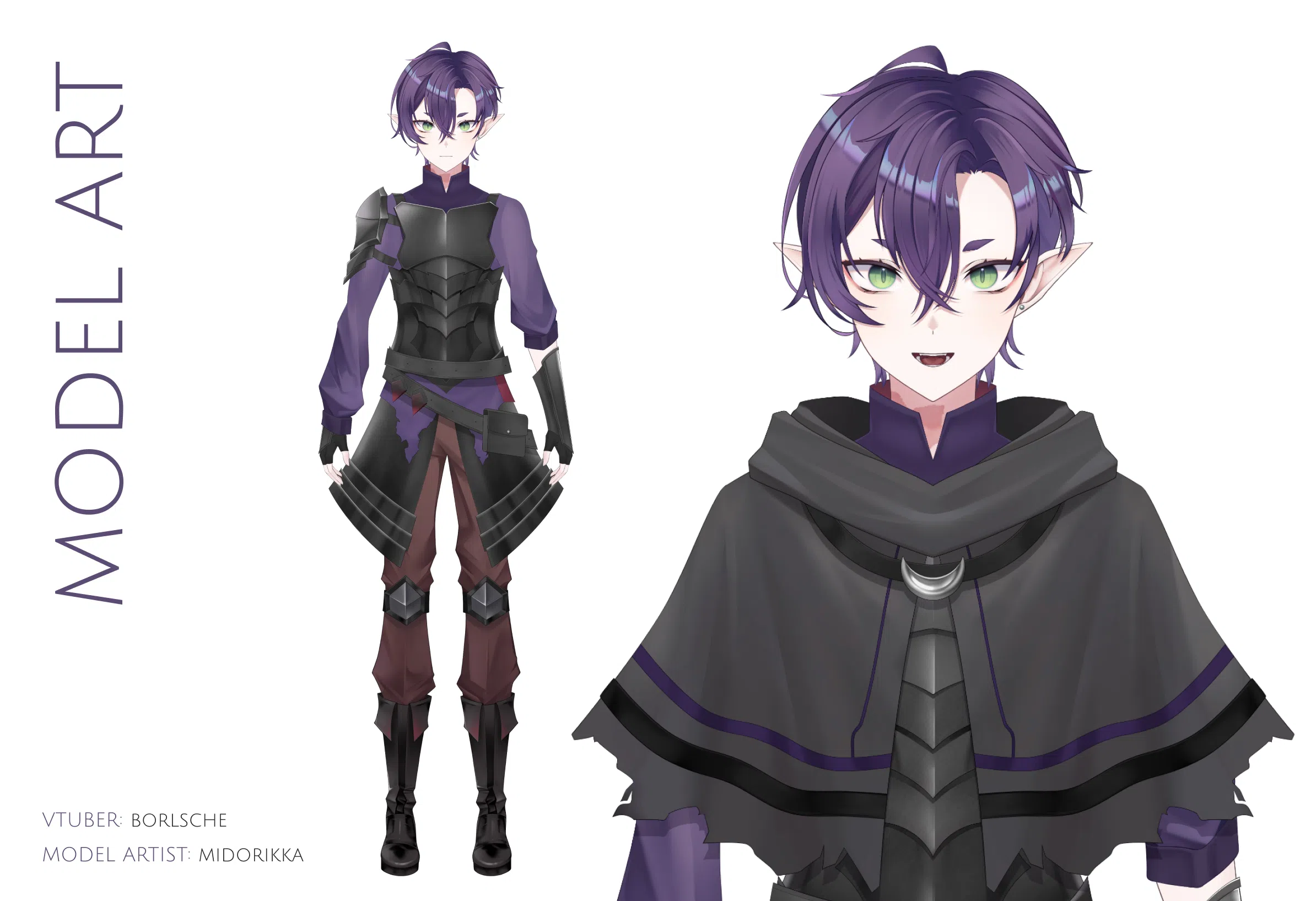 Vtuber Model Art by midorikka (@midorikka) | VGen