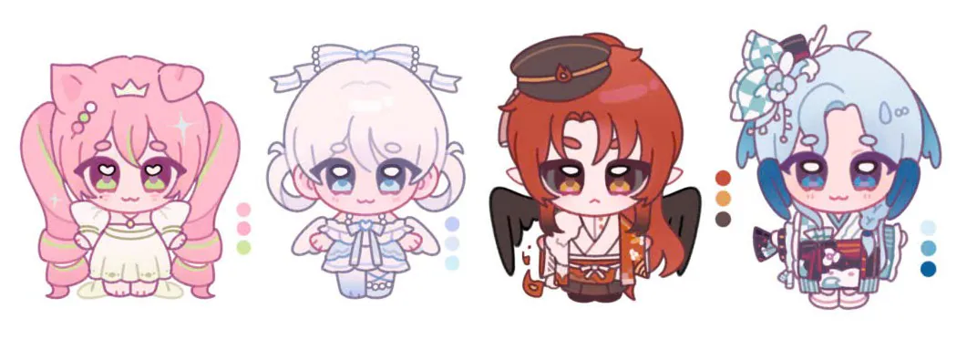 Bean chibi by CilliaYori (@CilliaYori) | VGen