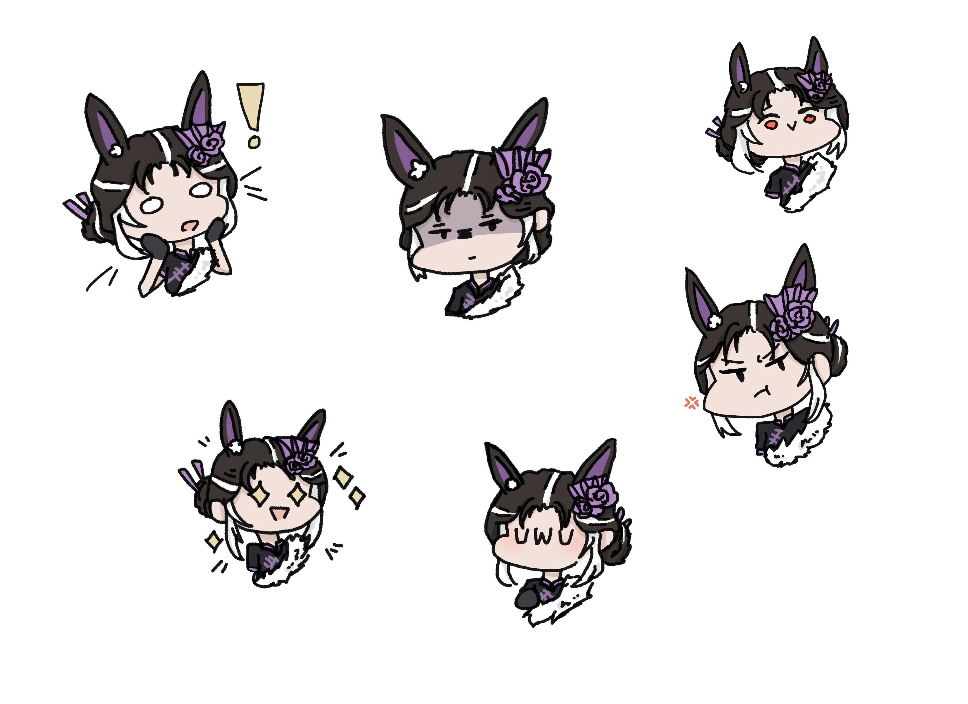 Emote Doodle Set (3) by Iseul (@iseul) | VGen