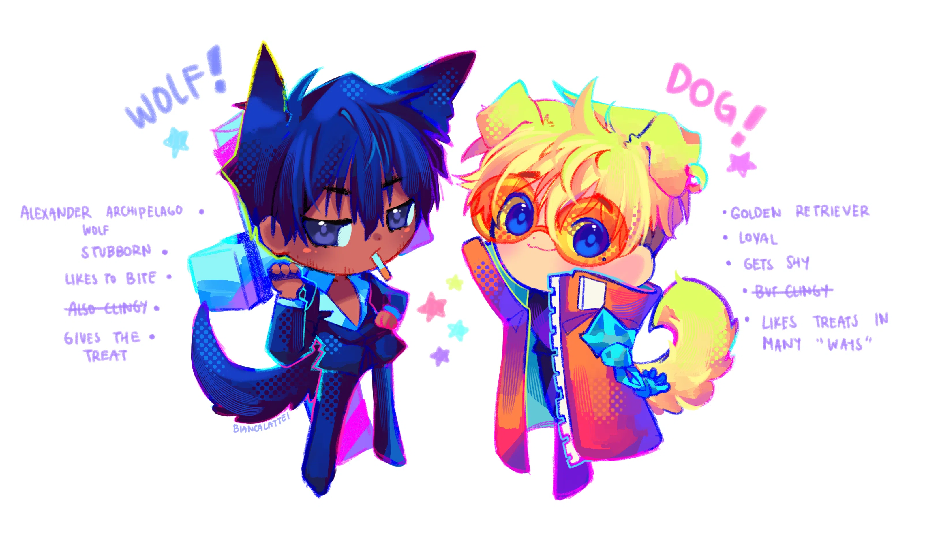 Chibi Illustration by biancalattei (@biancalattei) | VGen