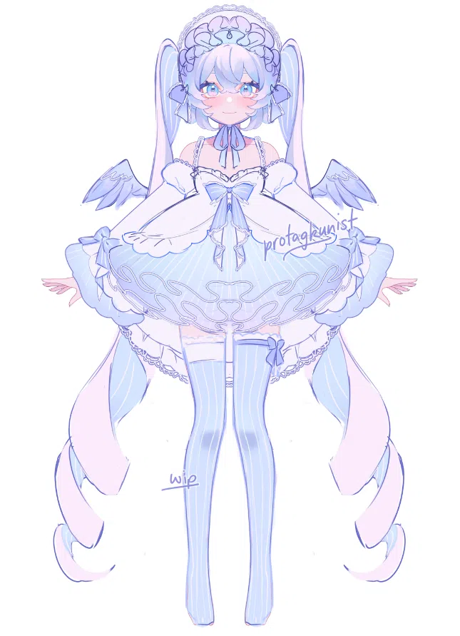 Custom Character Sketch Design by protagkunist (@protagkunist) | VGen