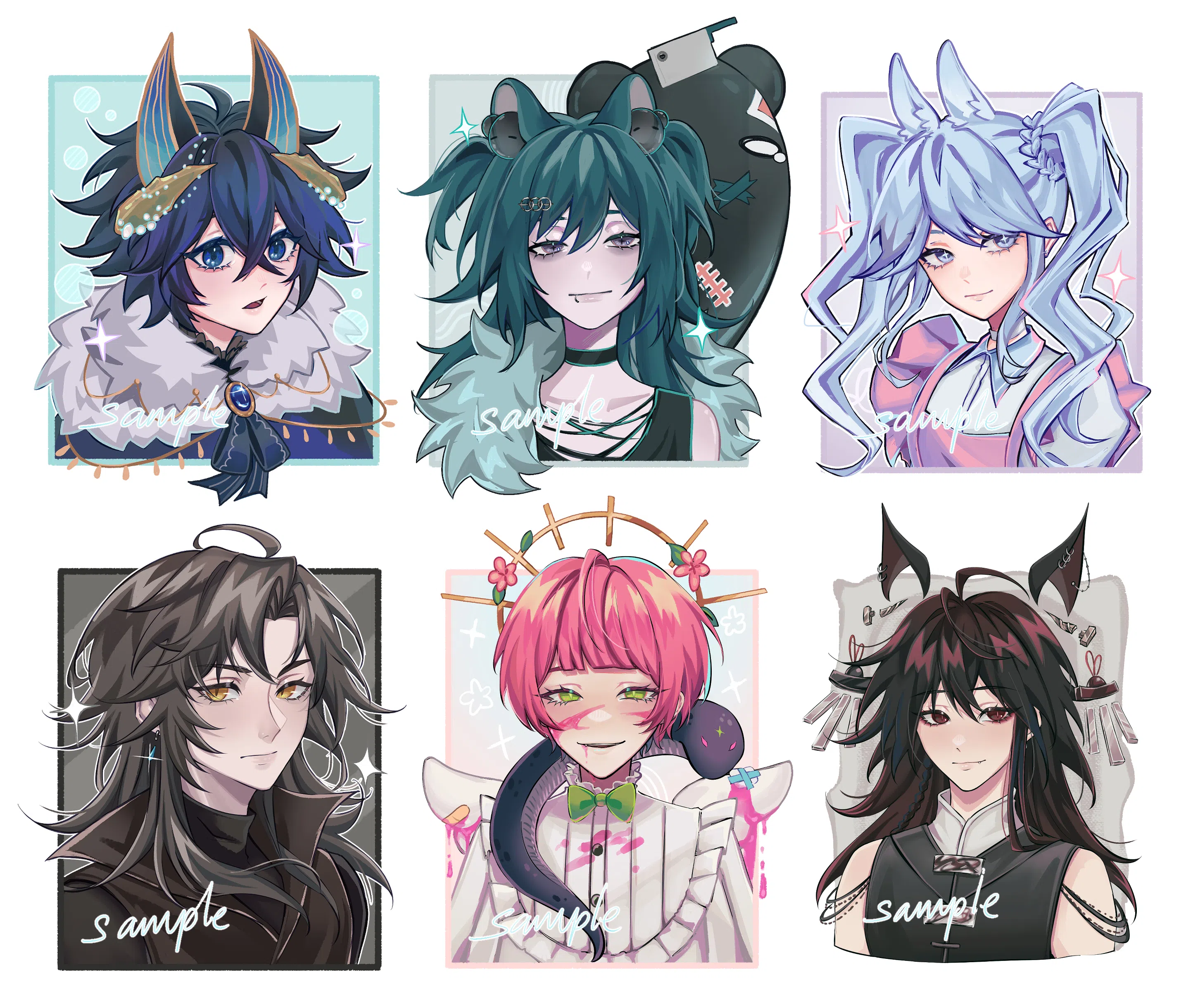 [SURPRISE ME] Simple Bust by ☁ 𝓢𝓵𝓮𝓮𝓹𝓮𝓮 (@sleepeeart) | VGen